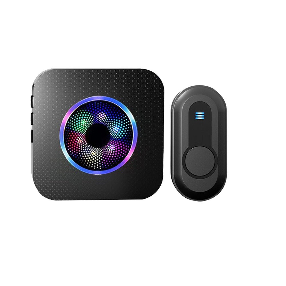 Sonnette extérieure sans fil étanche, sonnette vidéo avec lumières ...