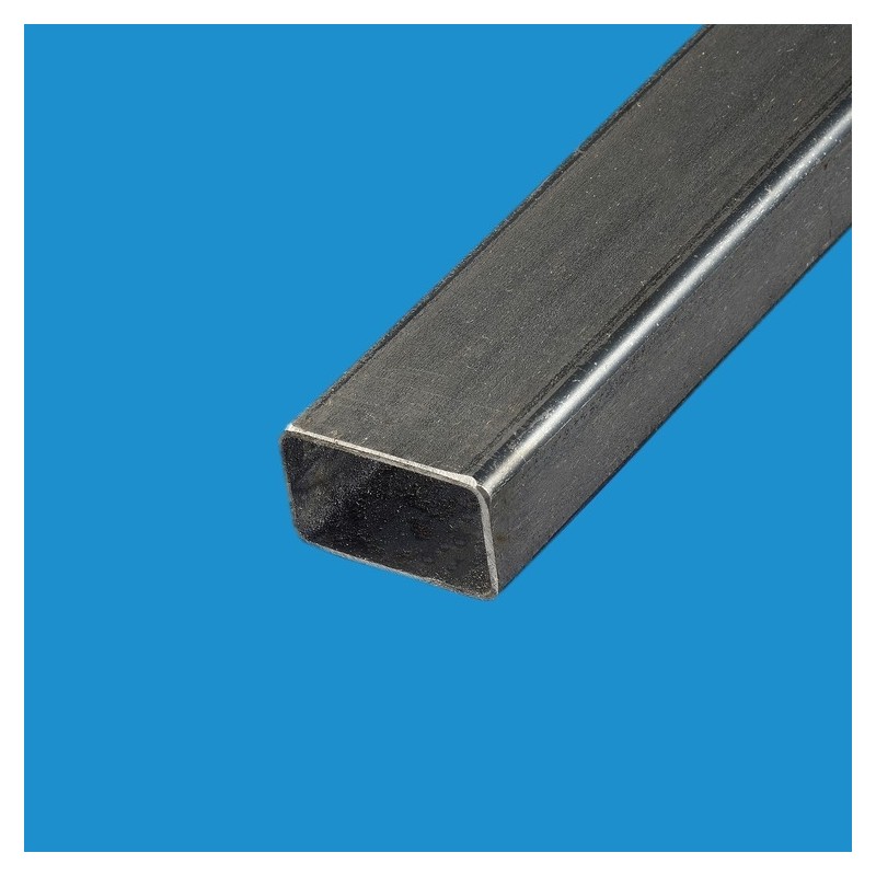 Tubo rectangular Acero 80x40 mm ep 3 mm, 1 metro | Leroy Merlin