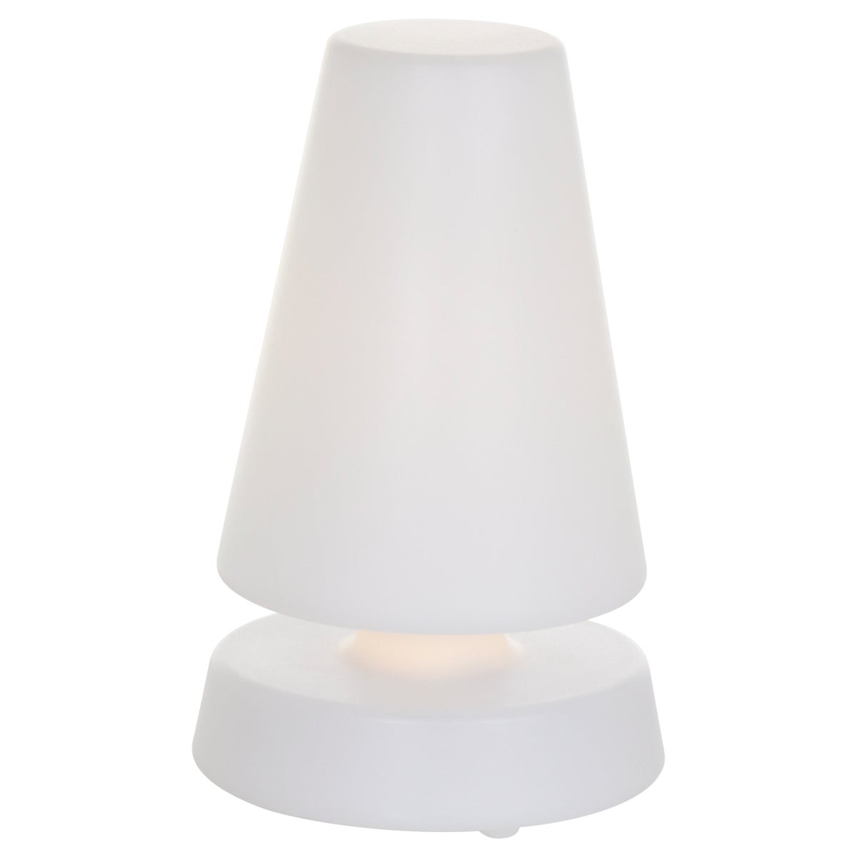 Lampe de table Anne Lighting & Home Catching light Blanc - Plastique ...