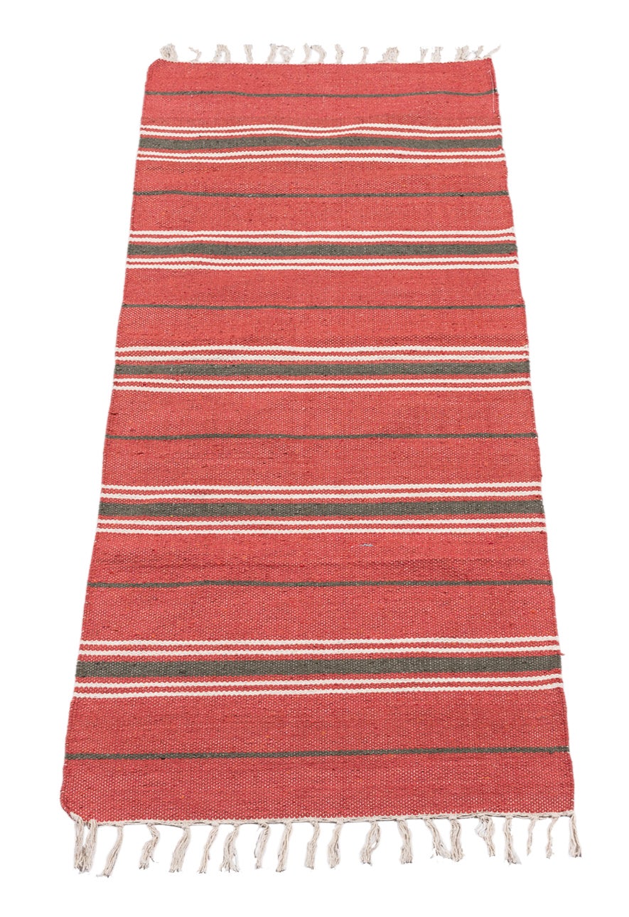 (Lavable a máquina 30 °) Kilim Auténtica Auténtica Hojada de 80x50 cm ...