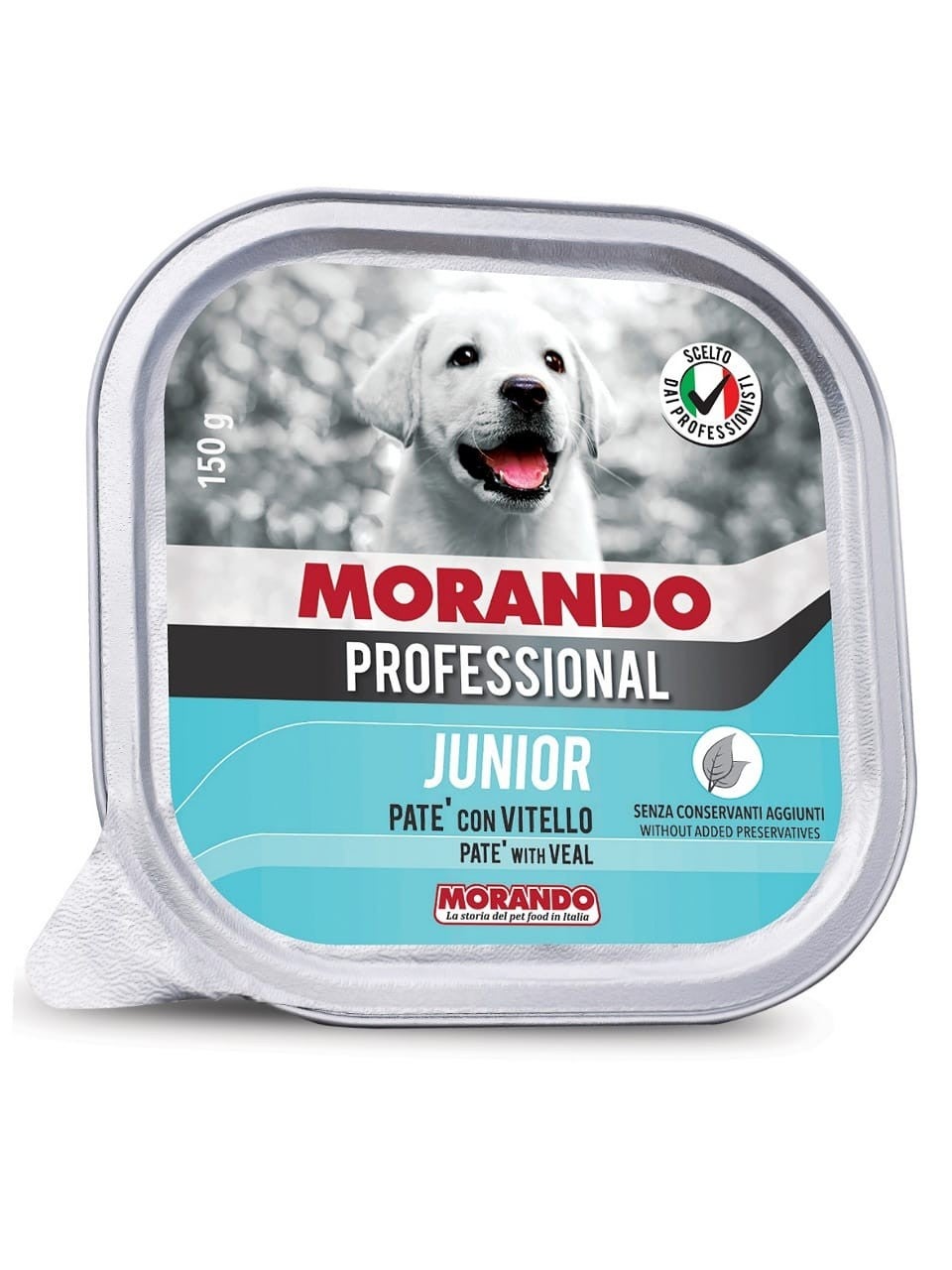 CIBO CANE MORANDO VSC 150 G VITELLO | Leroy Merlin