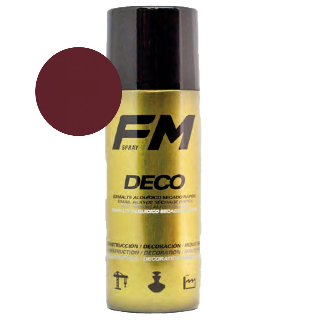 Bombe de peinture rouge 400ml Rouge vin - RAL 3005 | Leroy Merlin