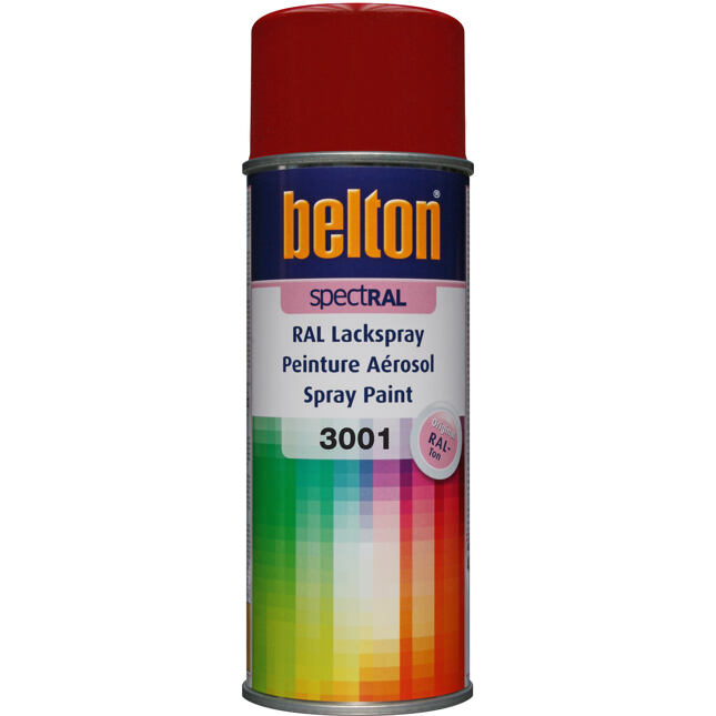 Spray Belton Spect Ral Brillante 400 Ml (RAL 3001 Rojo señales) | Leroy ...
