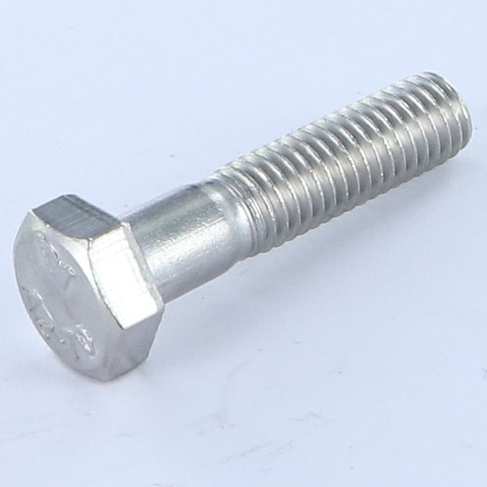 Corps de boulon filetage partiel Inox A2 Tête hexagonale TH M8X30 - 100 ...