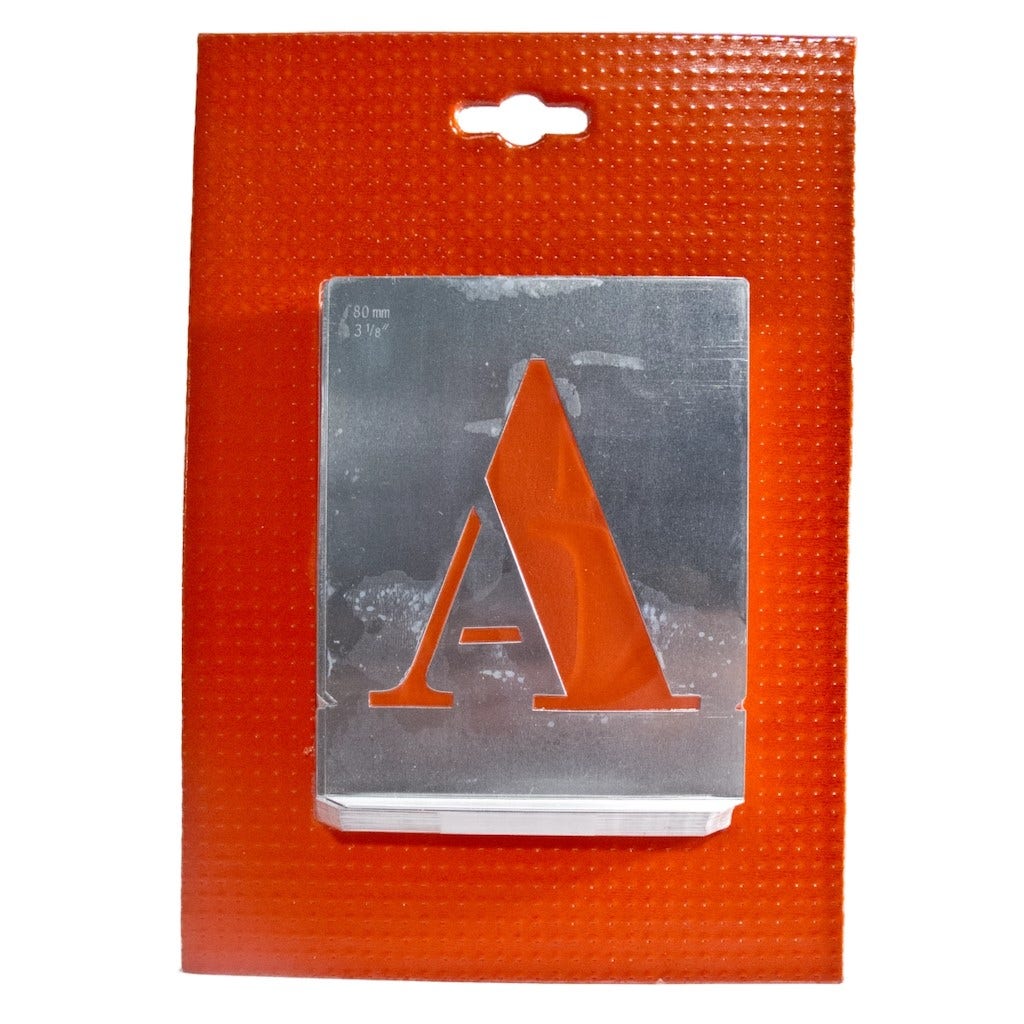 Alphabet pochoirs 100mm | Leroy Merlin
