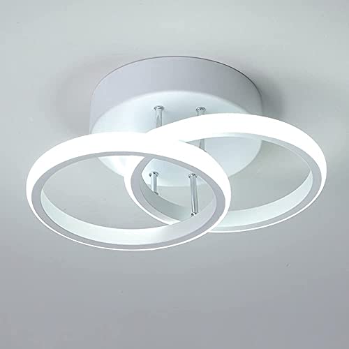 COMELY Plafonnier LED 19W 2500LM Rond 6500K, Lampe de Plafond Blanche ...