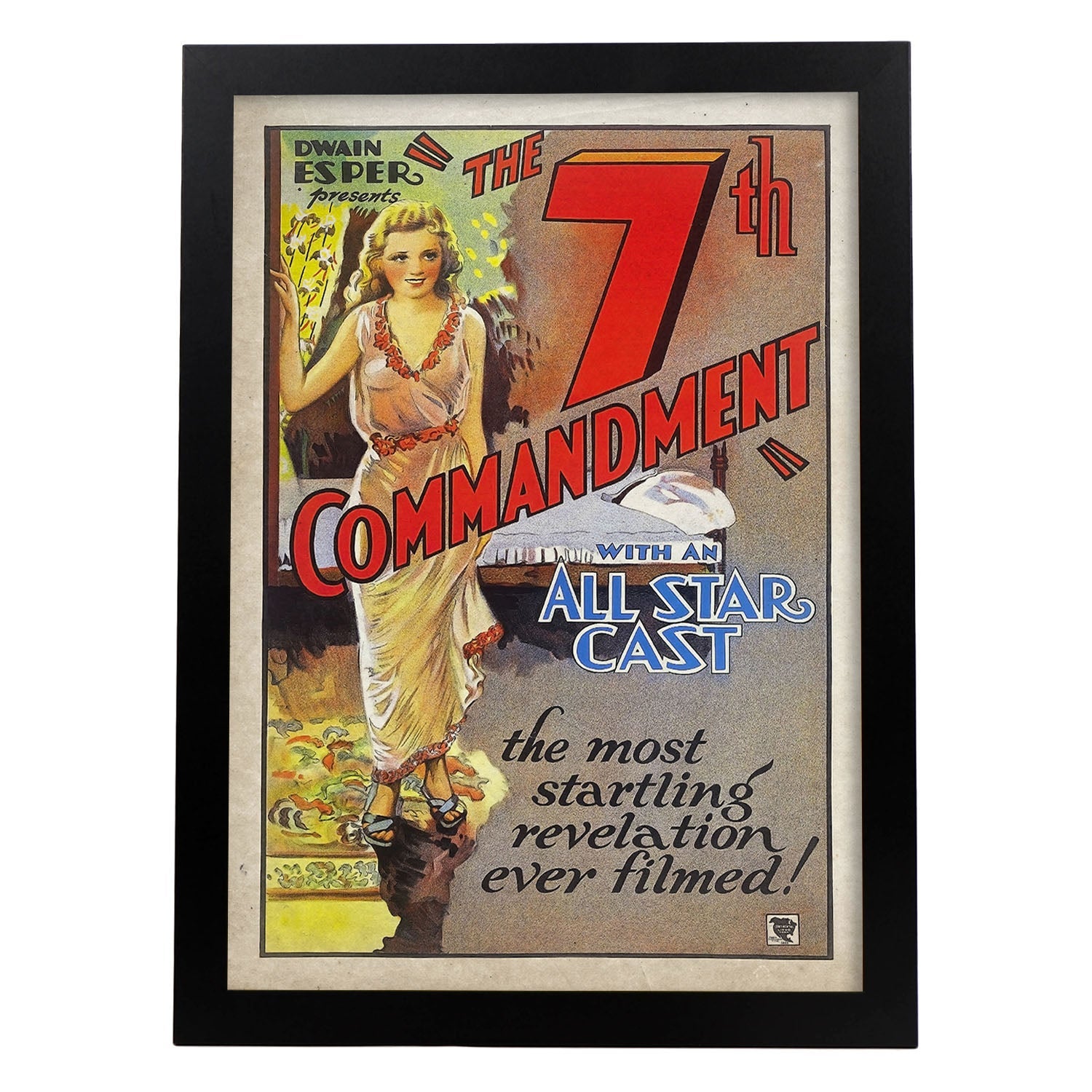 7 - Affiche Vintage De La Commande. Avec Des Images Publicitaires ...
