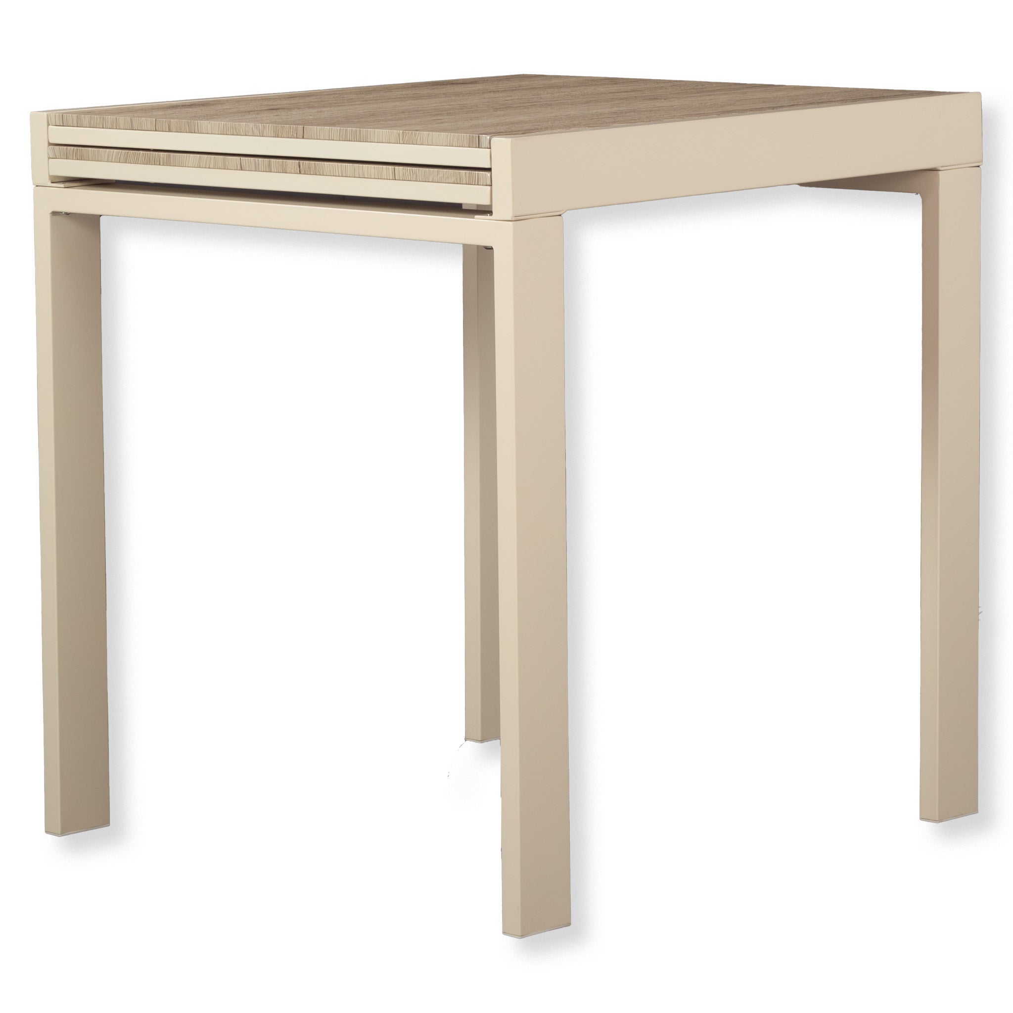 Table Bar Cuisine 70x70 Extensible 70x140 Beige Modèle SANREMO marque ...