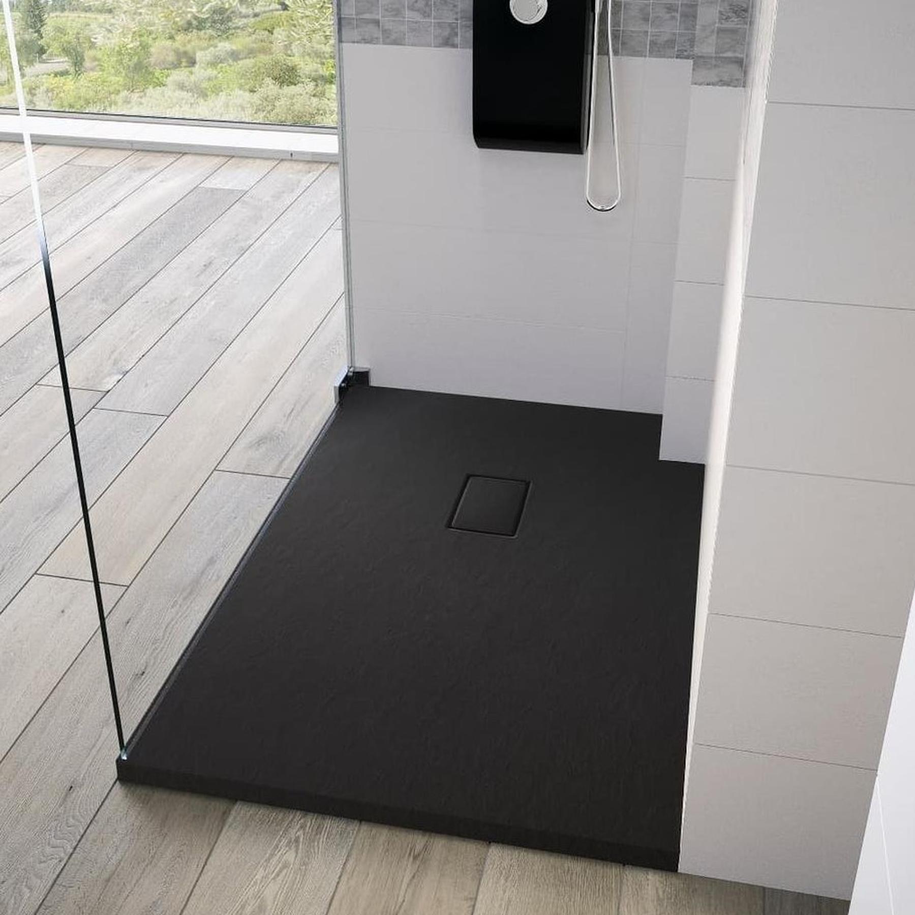 Kinedo Kinesurf decutable ducha receptor 100x80 piedra de apariencia ...