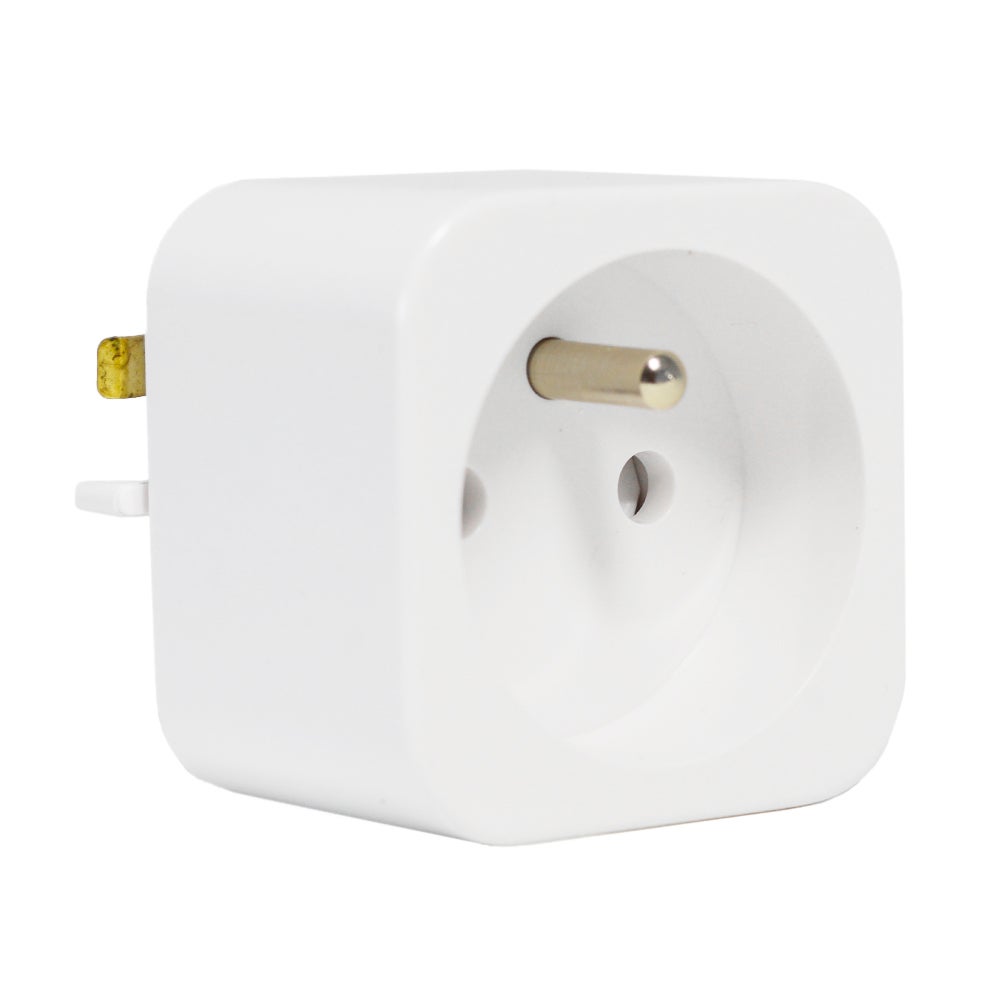 Kit rail electrique et prise de courant coulissante ANGEL 250V Couleur ...