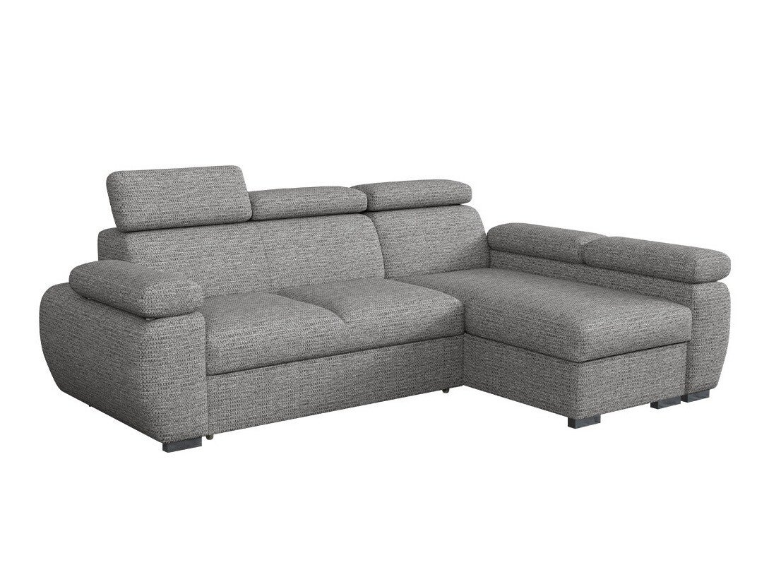 Canapé d'angle Columbus 132, Gris, Disponible, 255x170x85cm | Leroy Merlin