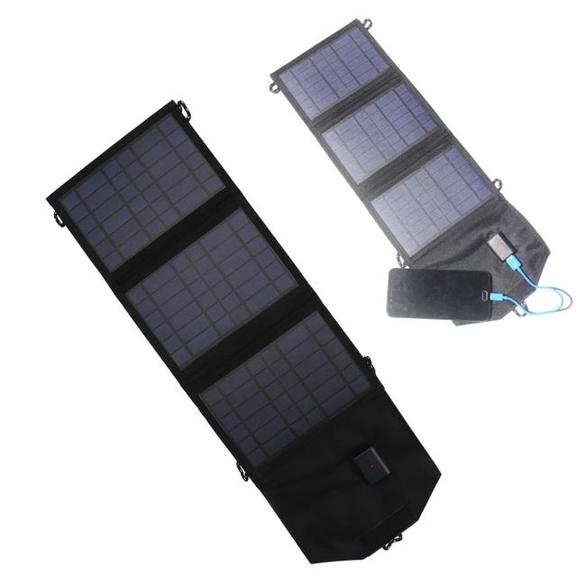 Panneau solaire pliable portable, panneau solaire pliable 10,5 W avec ... Panneau solaire pliable portable, panneau solaire pliable 10,5 W avec ...