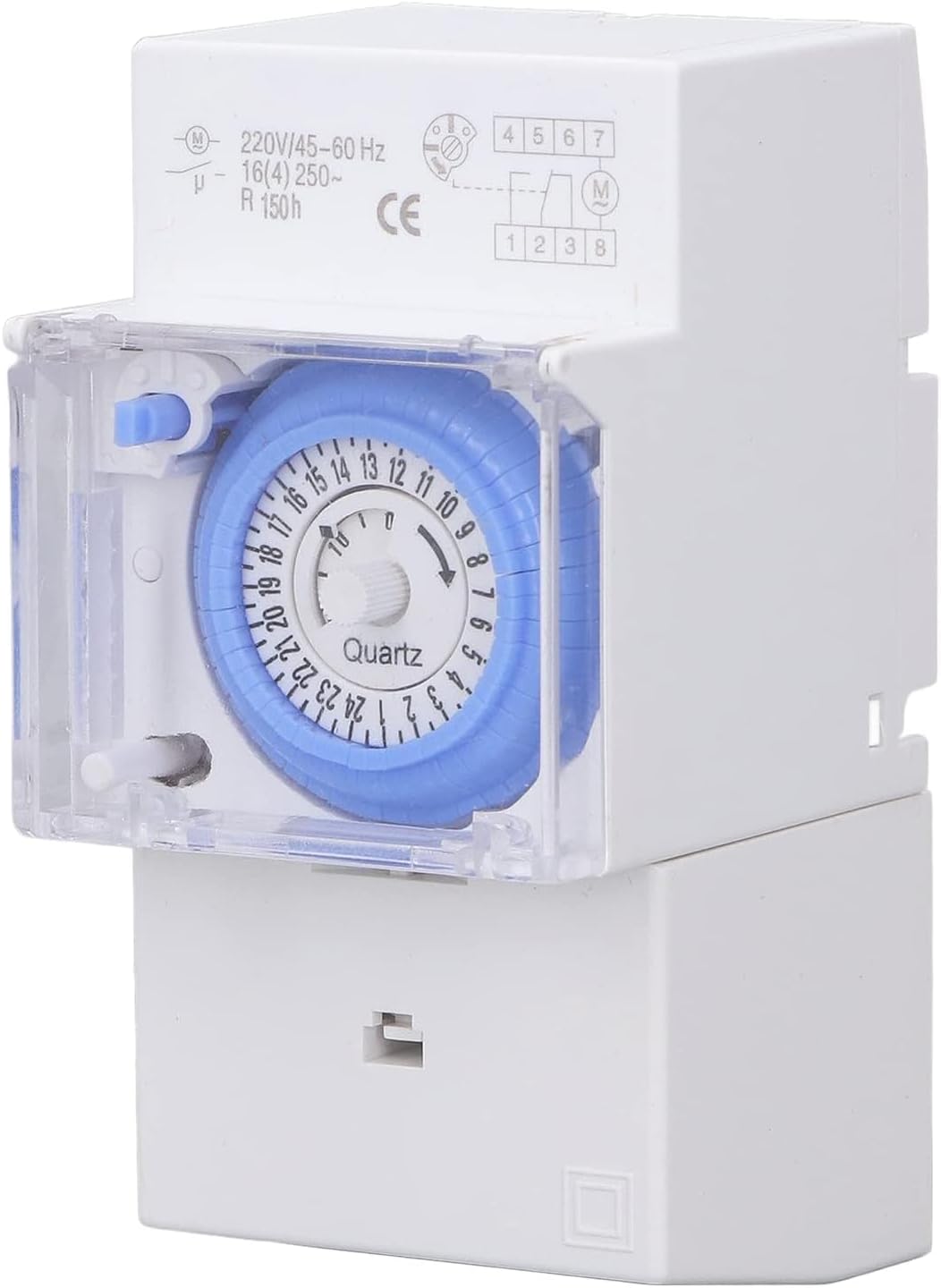 Temporizador Mecánico Estanco, Reloj Programable 24h Programador para ...