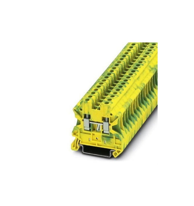 Borne de tierra para carril UT 4-PE - PHOENIX CONTACT | Leroy Merlin