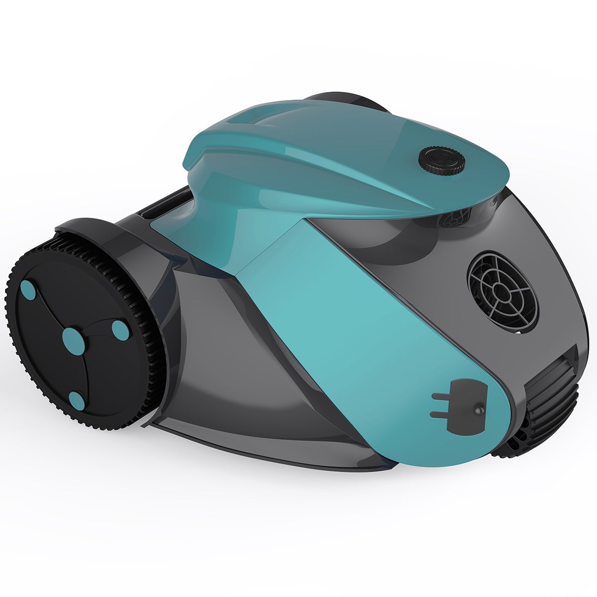 Robot electrique de piscine sans fil fond, parois et ligne d'eau ...