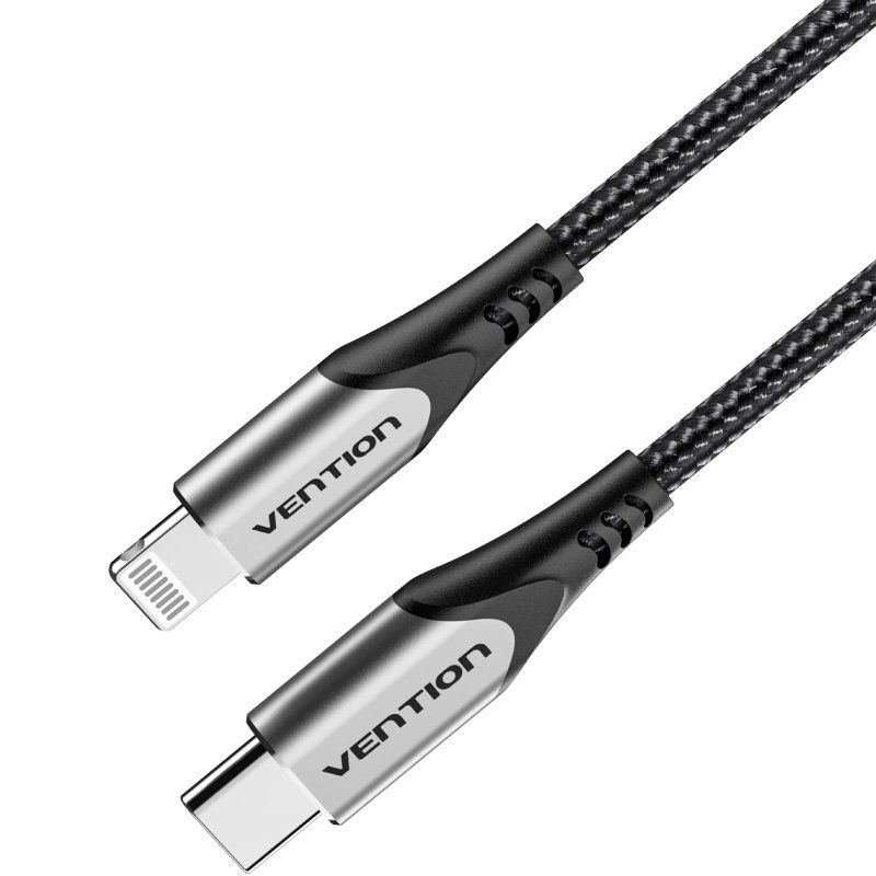 Cble Lightning USB 2.0 Type-C Vention TACHH/ USB Type-C Mle - Lightning ...