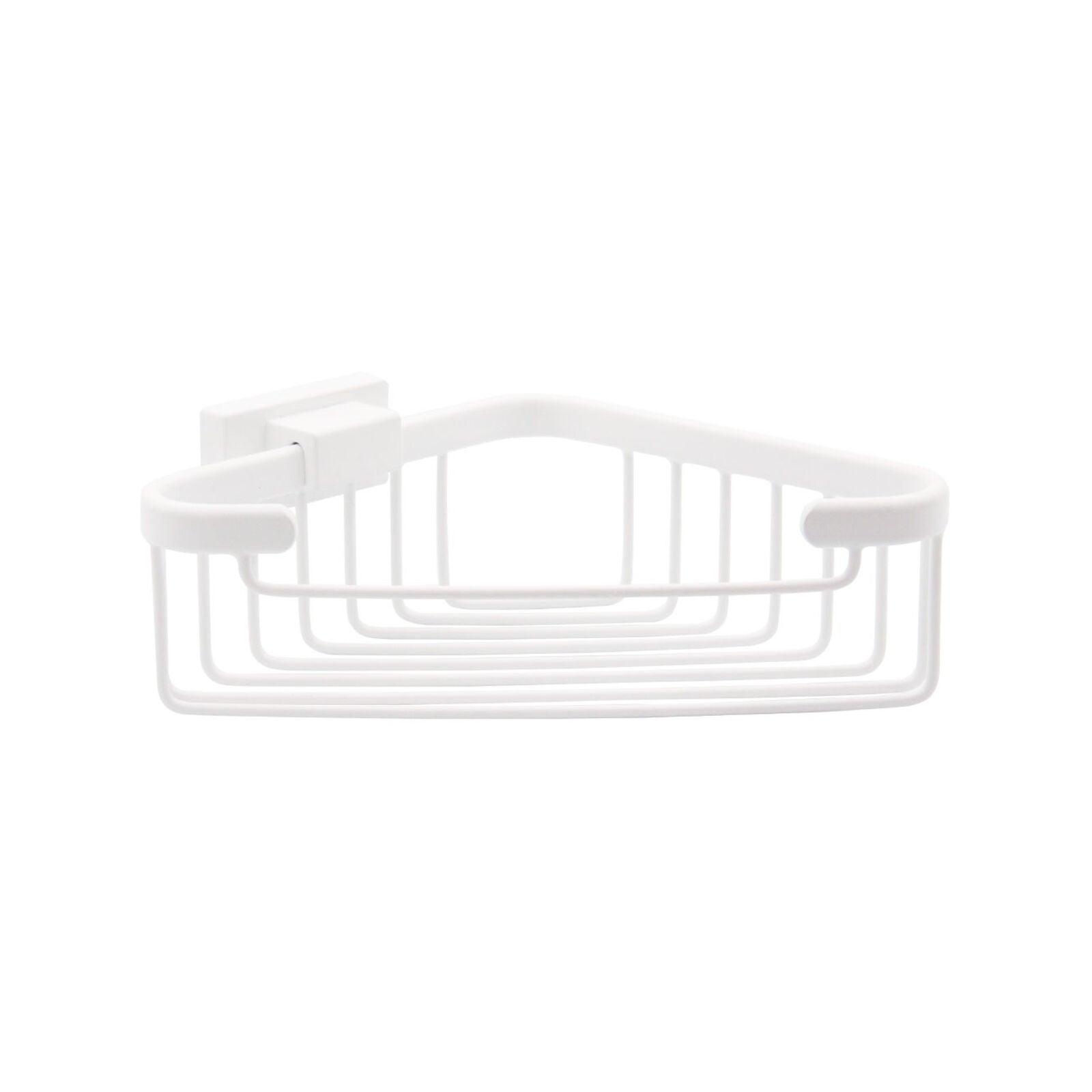 Inda - L.16 A.7 cm papelera esquinera Lea blanco mate | Leroy Merlin