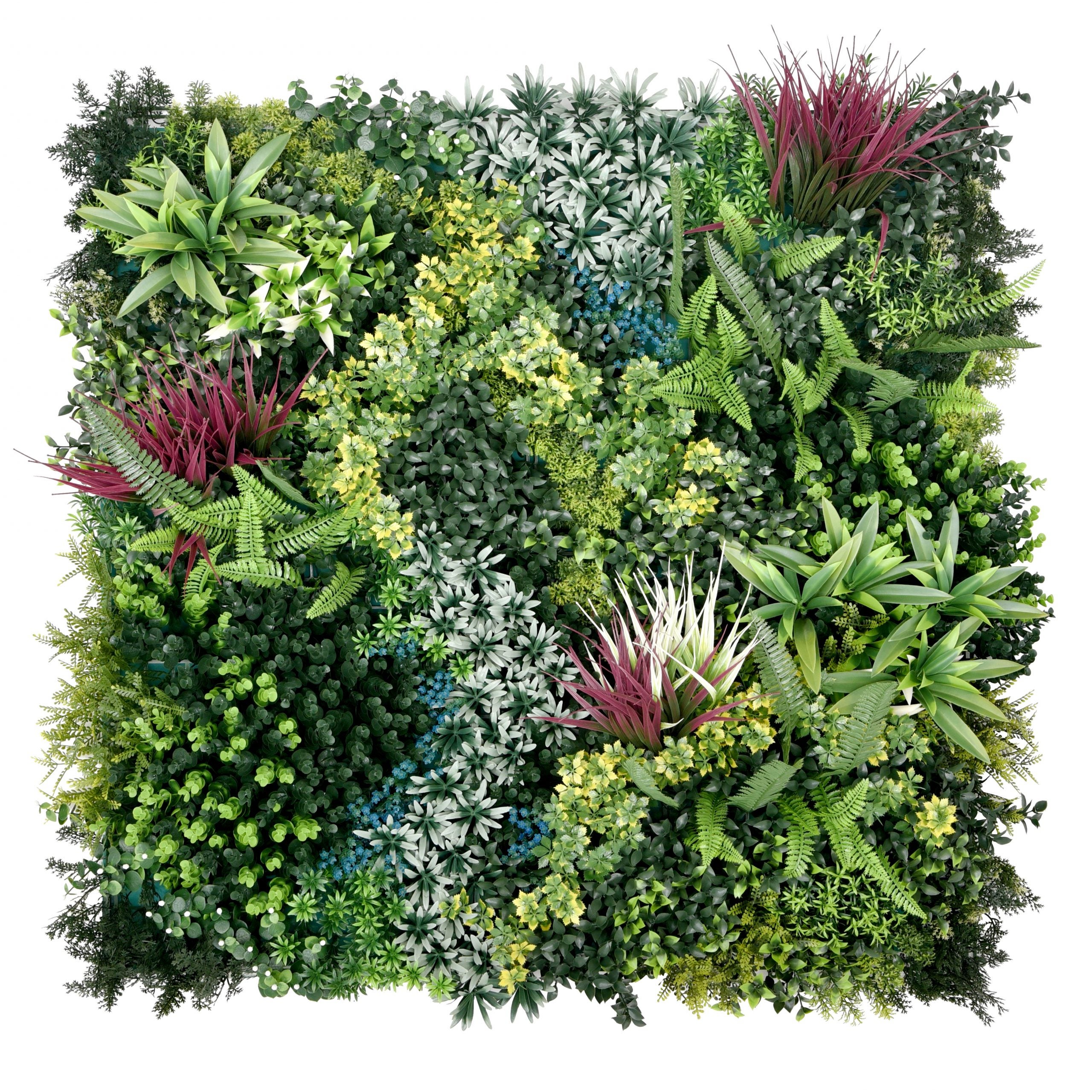 Mur vegetal artificiel Luz | Naturing Monde - 1x1M - Intérieure et ...