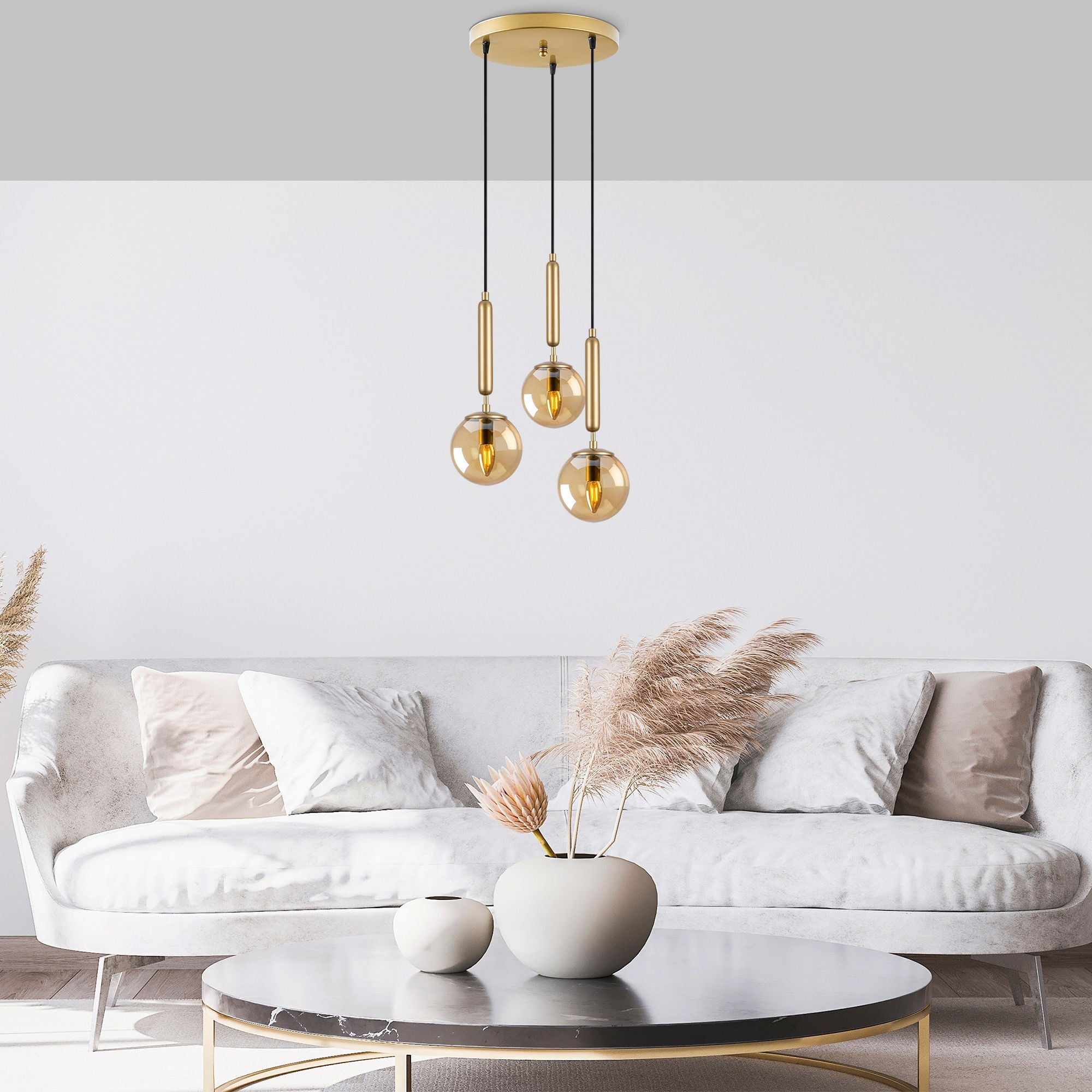 Lampe Gold King - 11467 | Leroy Merlin