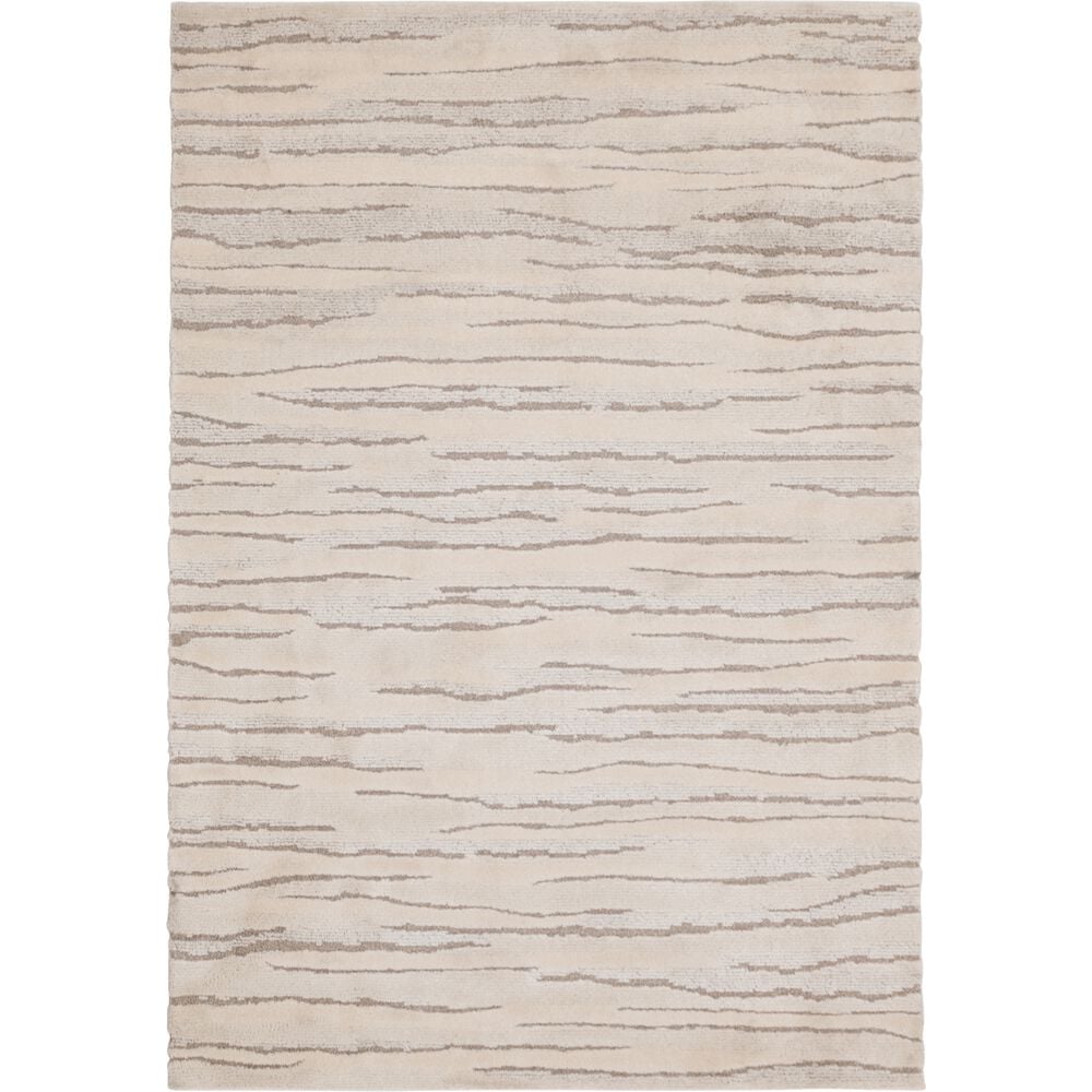 Tapis Synthétique Beige écru DUNA ALINEA - L230 x larg160 x Ep. 2 cm ...