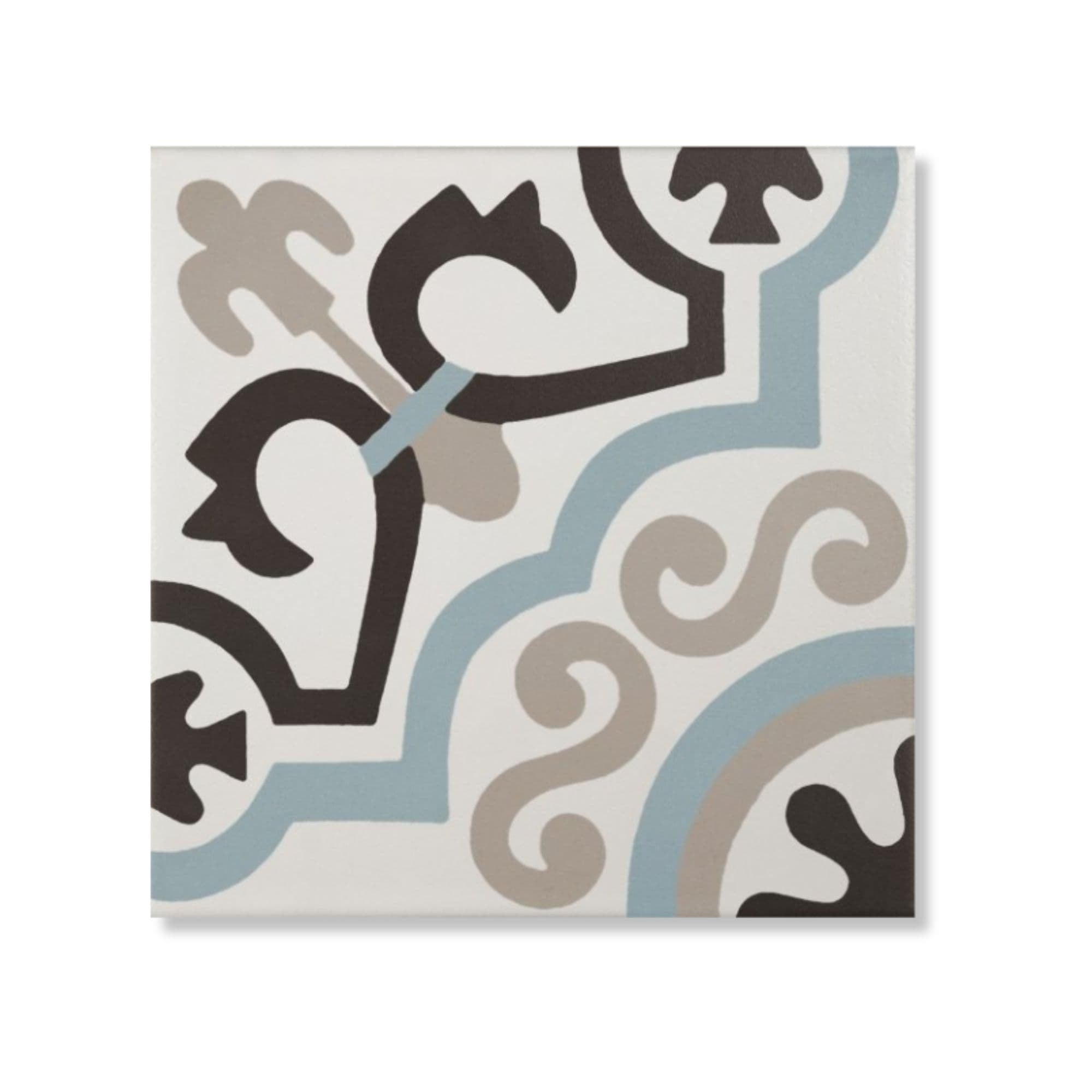 Carrelage premium effet Carreau ciment sol / mur Sagas l.20 x L.20 cm ...