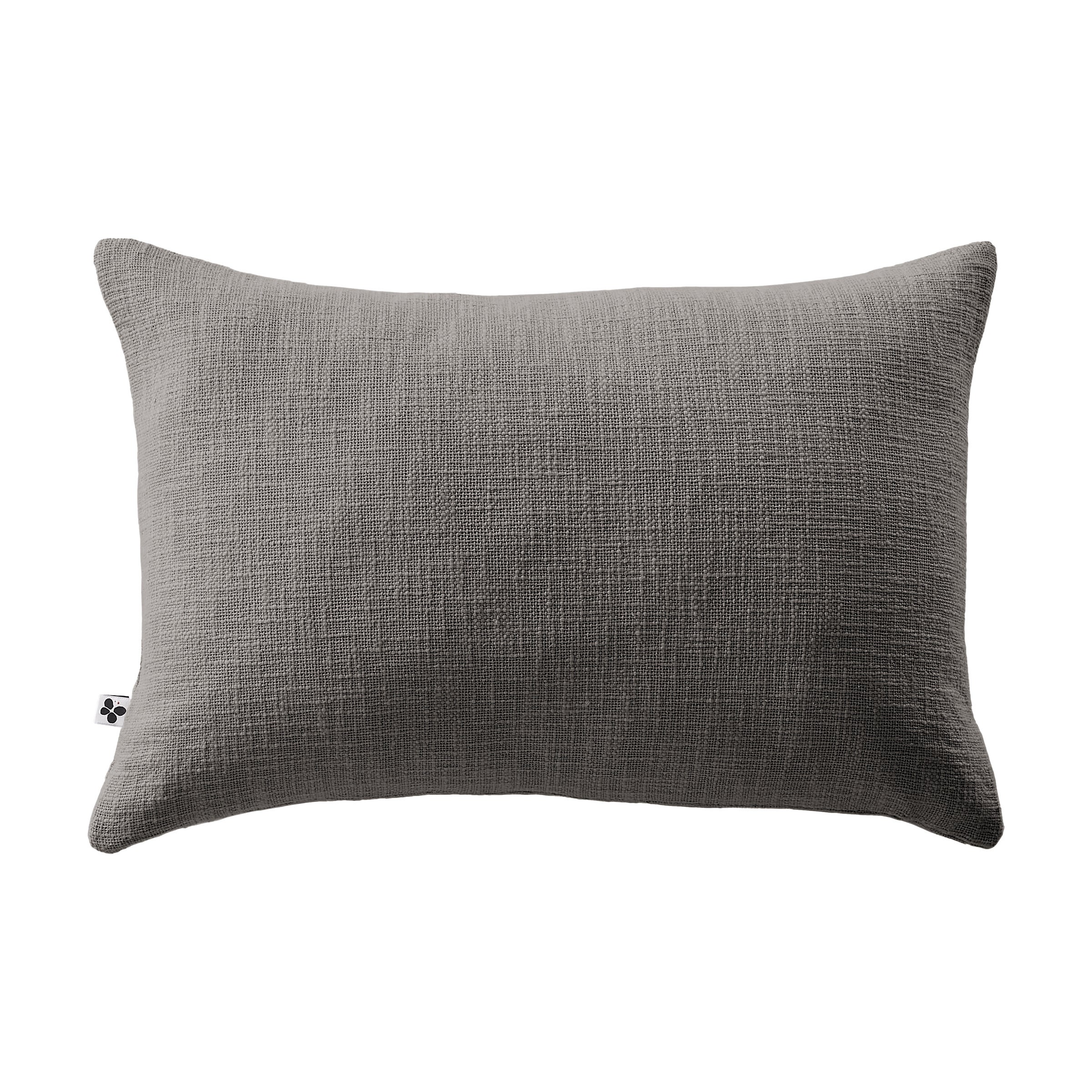 Coussin Déhoussable 40 x 60 cm – 100 % Coton Texturé – Sixtine Ardoise ...