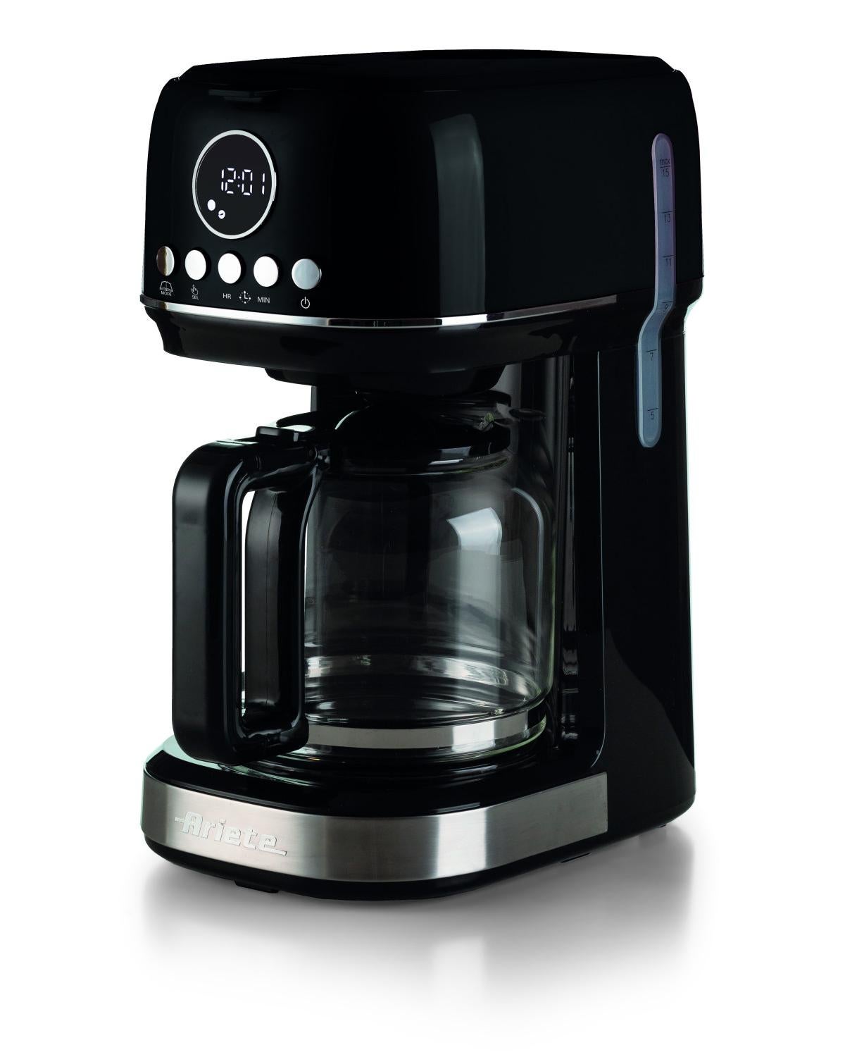 Cafetera de filtro moderna Ariete 1396, base de calentamiento de café ...