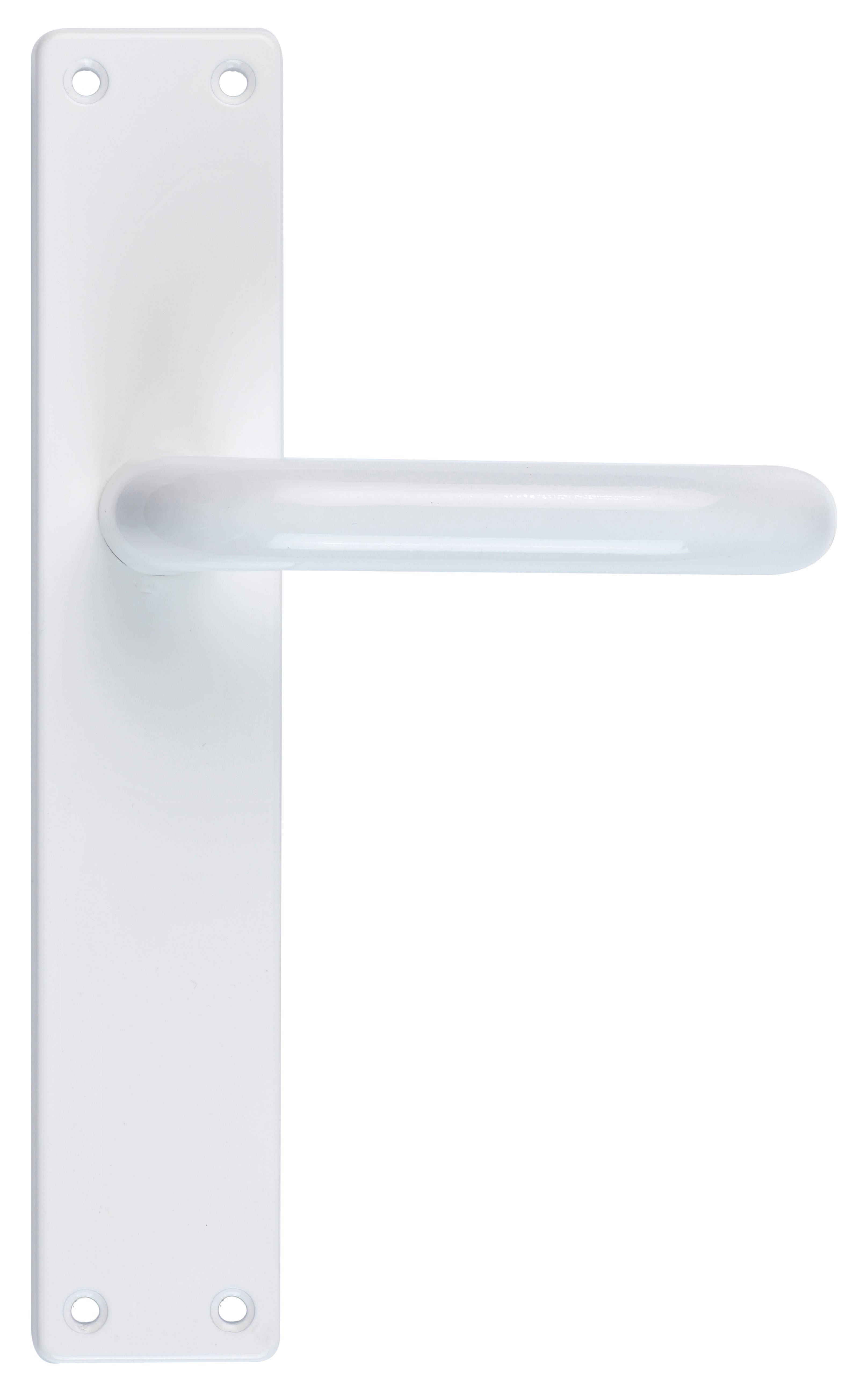 MANILLA ALUMINIO 238 PLACA CUADRADA BLANCA | Leroy Merlin