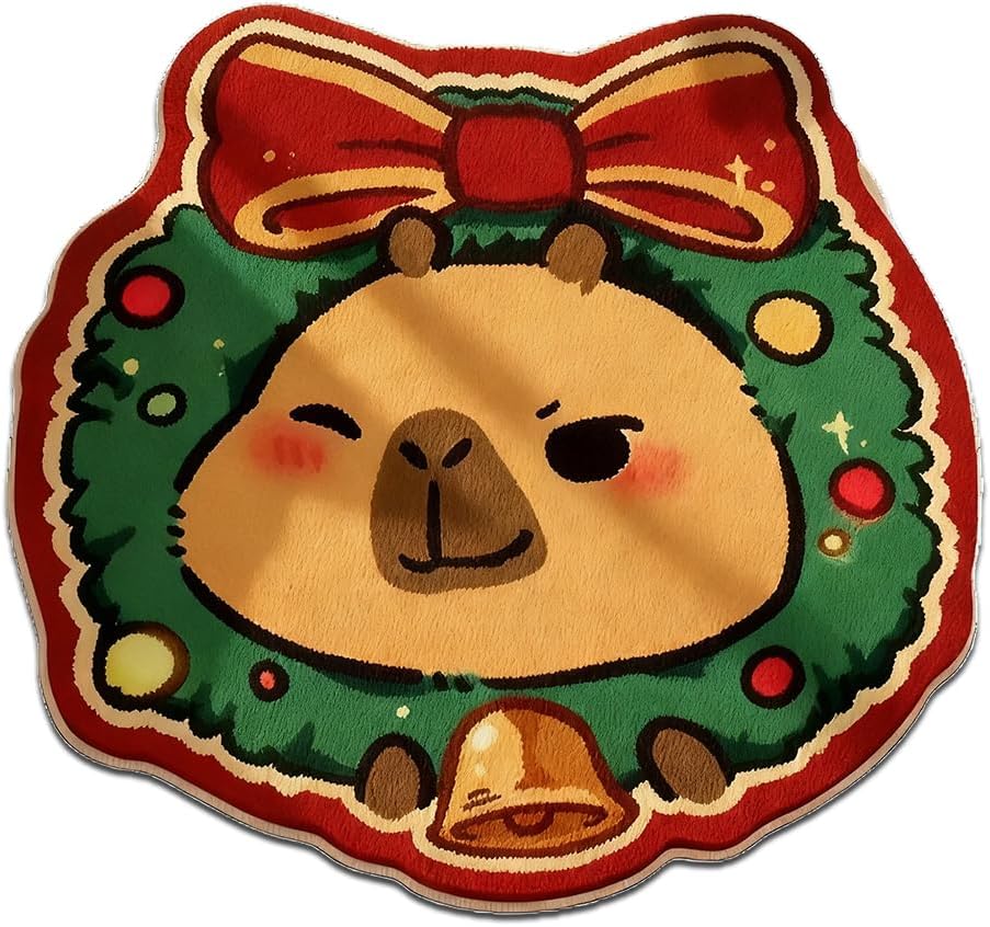 Tapis Capybara, Tapis de Douche Doux en Polyester Capybara, Décoration ...