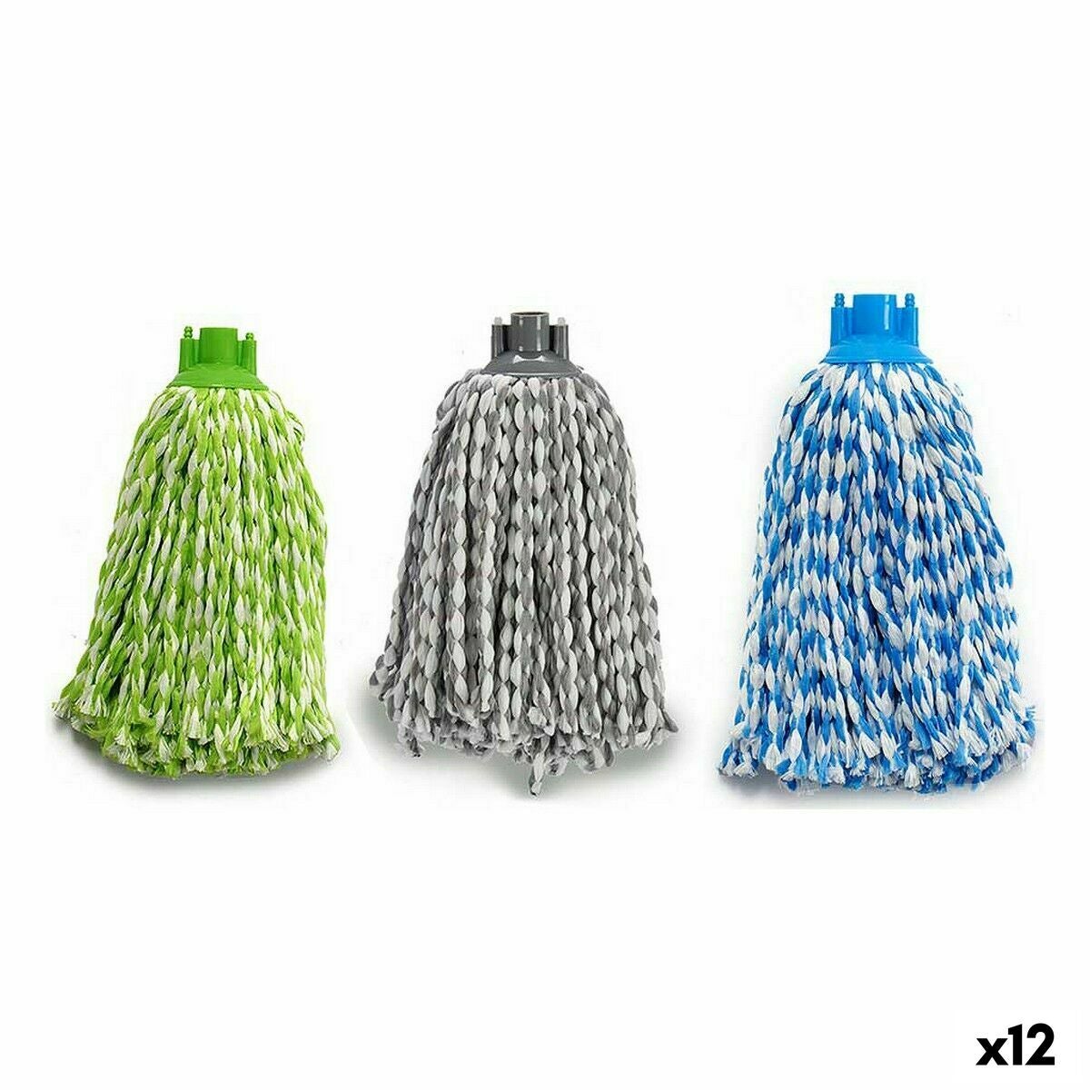 Fregona Microfibra 10 x 34 x 10 cm (12 Unidades) | Leroy Merlin