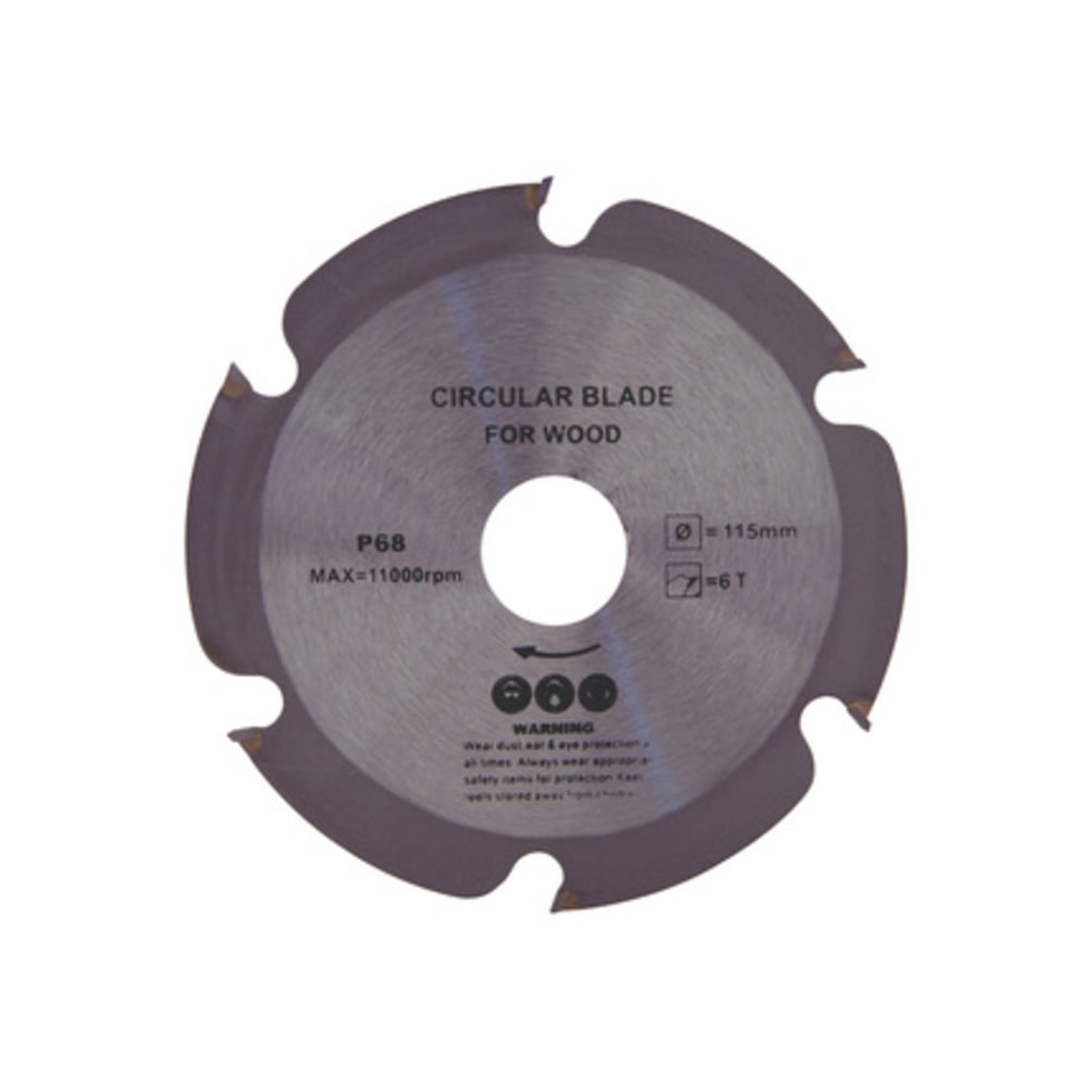 DISCO PARA MADERA '1050' Ø 115 - 6 dientes | Leroy Merlin