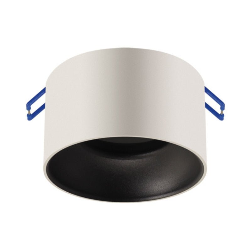 Faretto da incasso bianco e nero per lampadina GU10 - SILAMP | Leroy Merlin