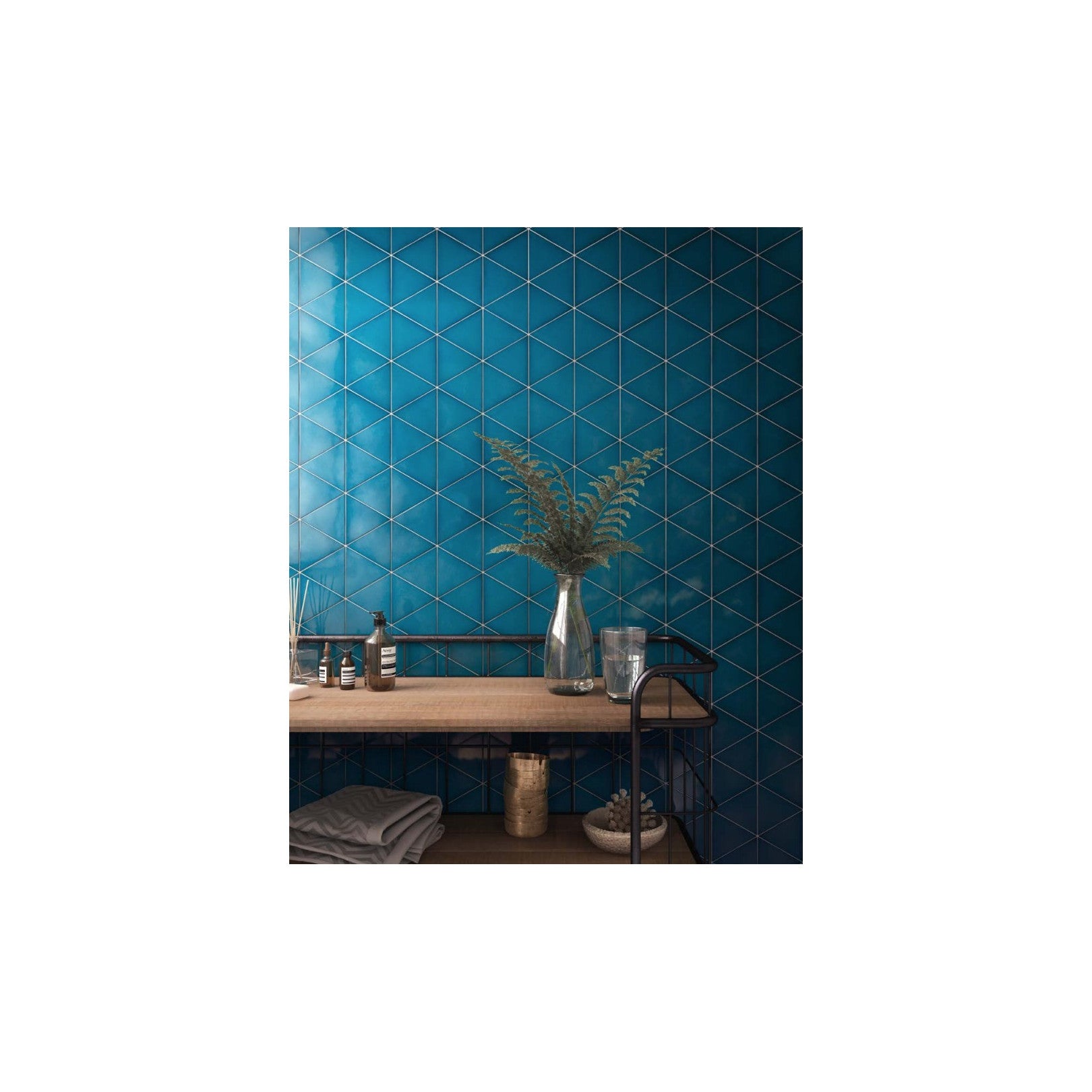 Carrelage mural faïence effet graphique SCALE TRIANGOLO triangle 12 ...