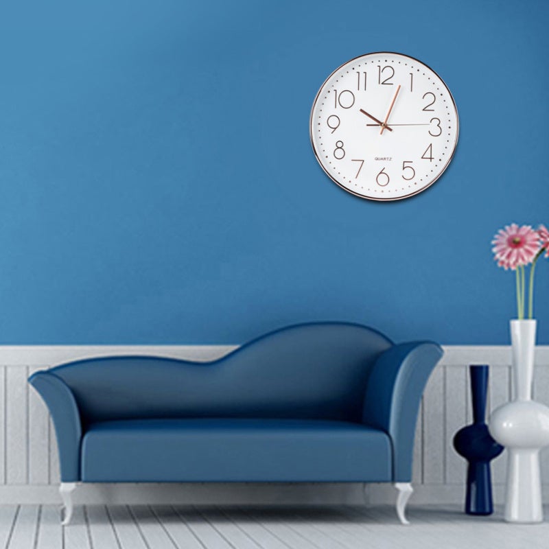 Reloj pared，Reloj de pared de cuarzo silencioso, moderno y creativo ...