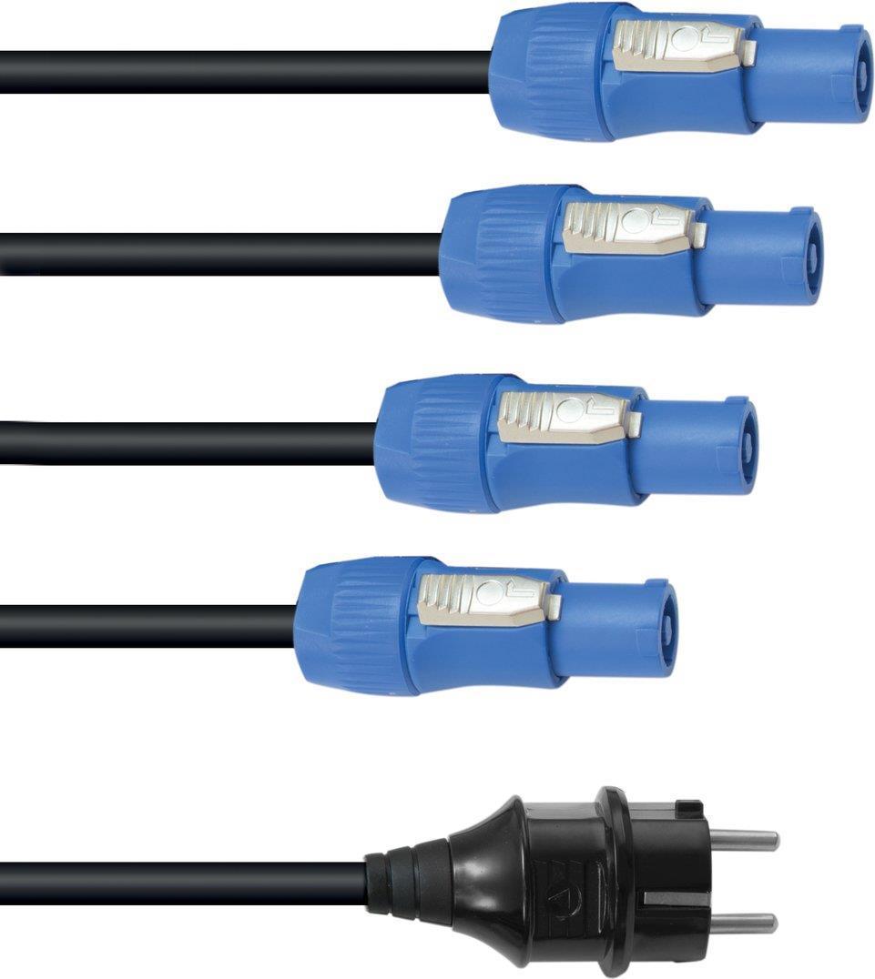 Cavo di alimentazione EUROLITE P-Con 1-4 3x25 mm (30235020) | Leroy Merlin