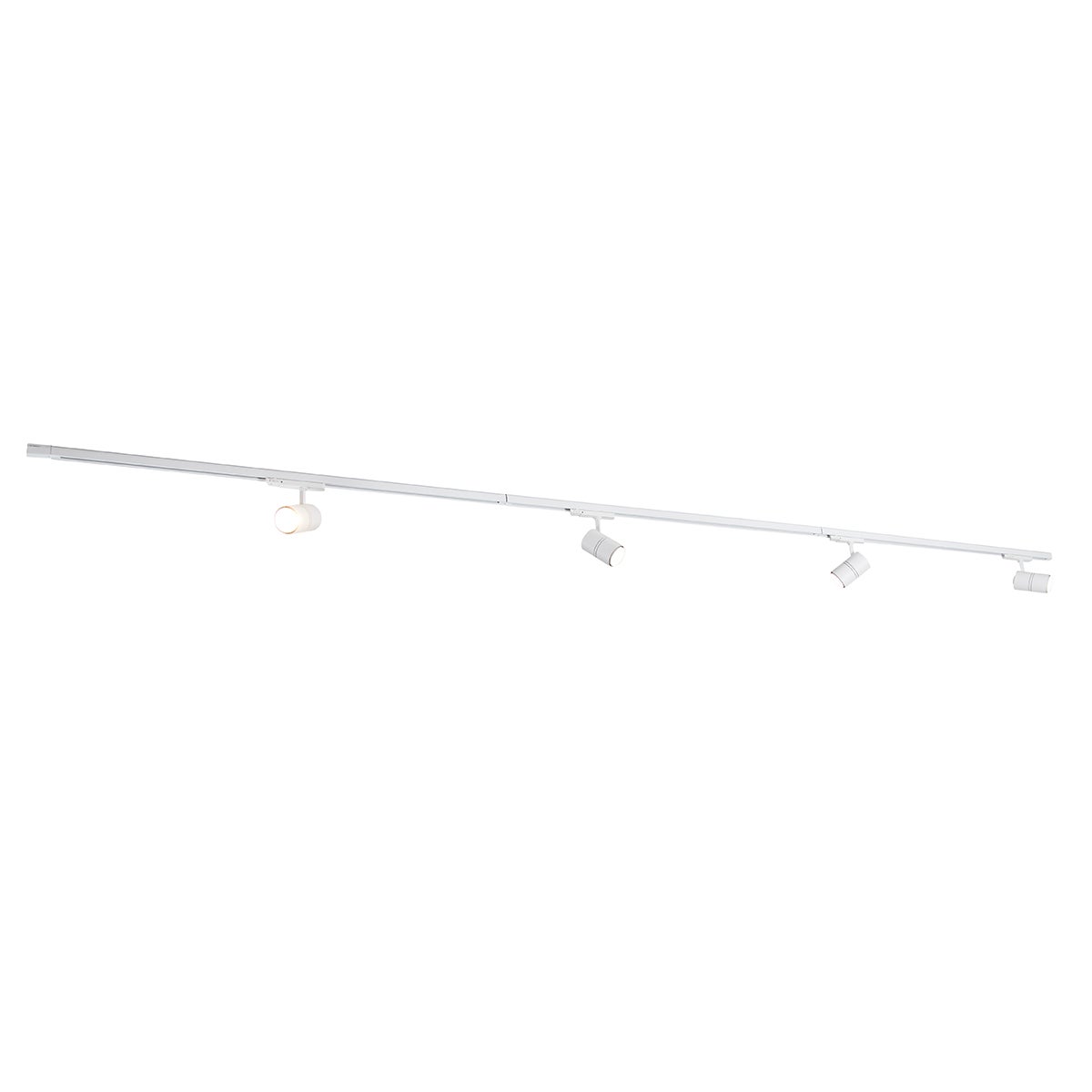 Sistema a binario moderno trifase con 4 faretti bianchi - 3-Phase Ruler ...