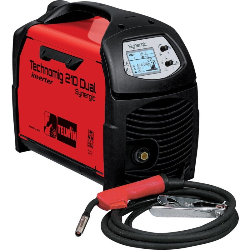 Poste a souder Inverter a fil mig mag TECHNOMIG 210 dual Synergic ...