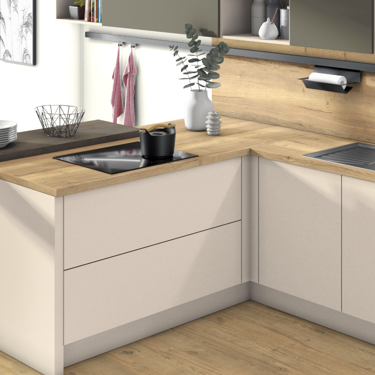 Plan de travail Egger en stratifié hydrofuge Chêne Hamilton naturel ...