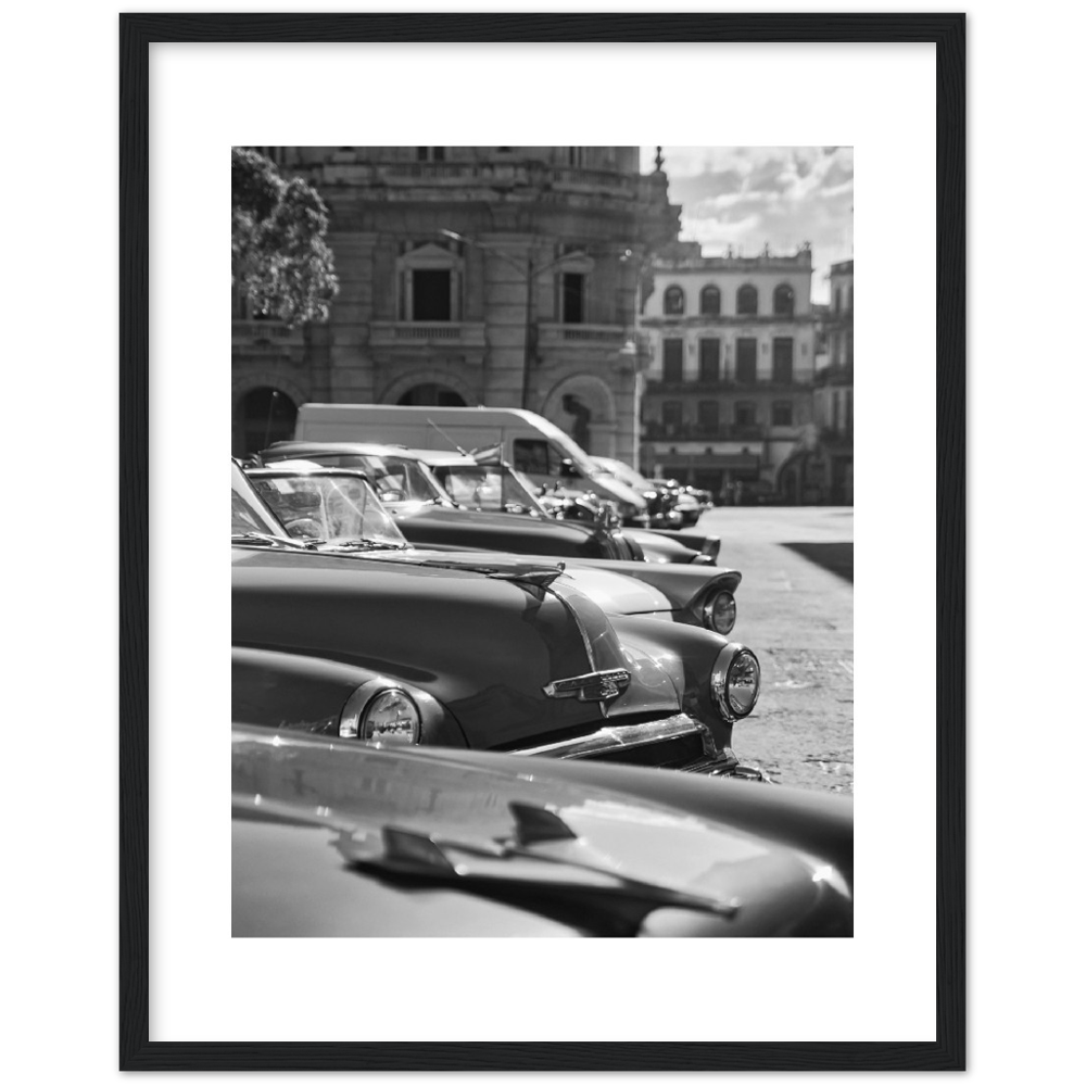 Lámina decorativa para enmarcar OLD CARS 50x70 cm | Leroy Merlin