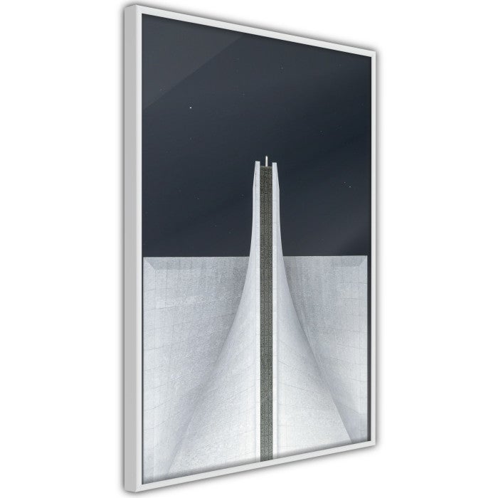 Affiche Murale Encadrée "Different Perspective" 40 x 60 cm Blanc ...