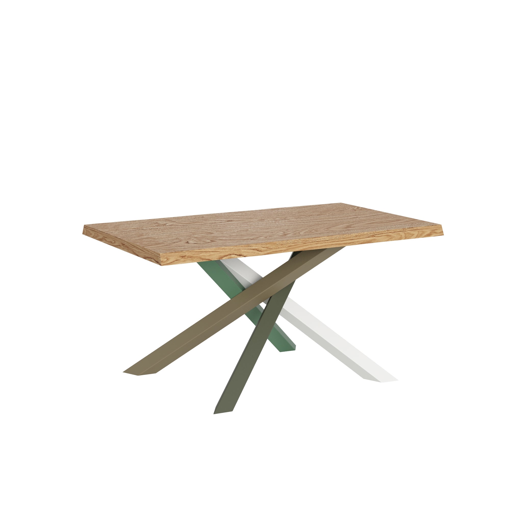 Mesa extensible 90x140/190 con extensión de 50cm Versalux 4/A ...