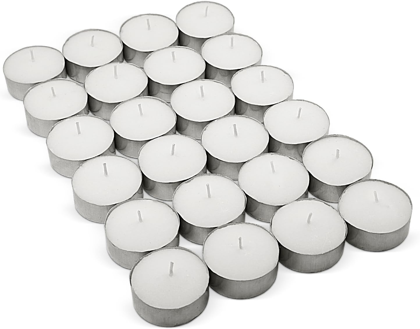 COM-FORT HOUSE- Velas Blancas | Pack velas de 144 Unidades | Velas de ...