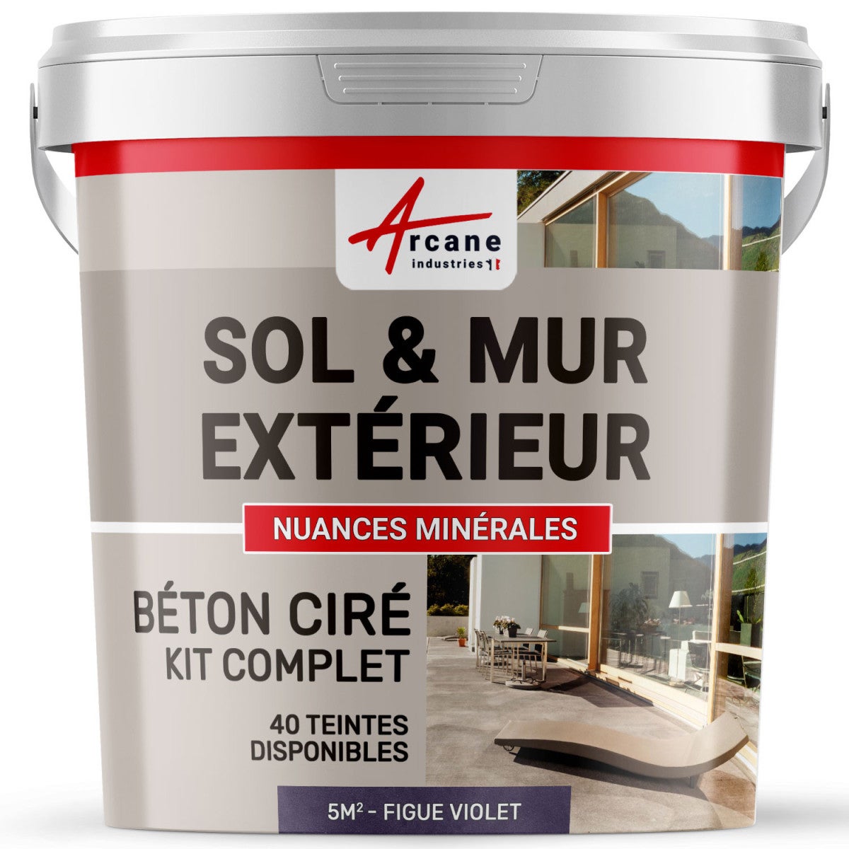 KIT CEMENTO CERATO ESTERNO - Cemento cerato per pavimenti, muri ...