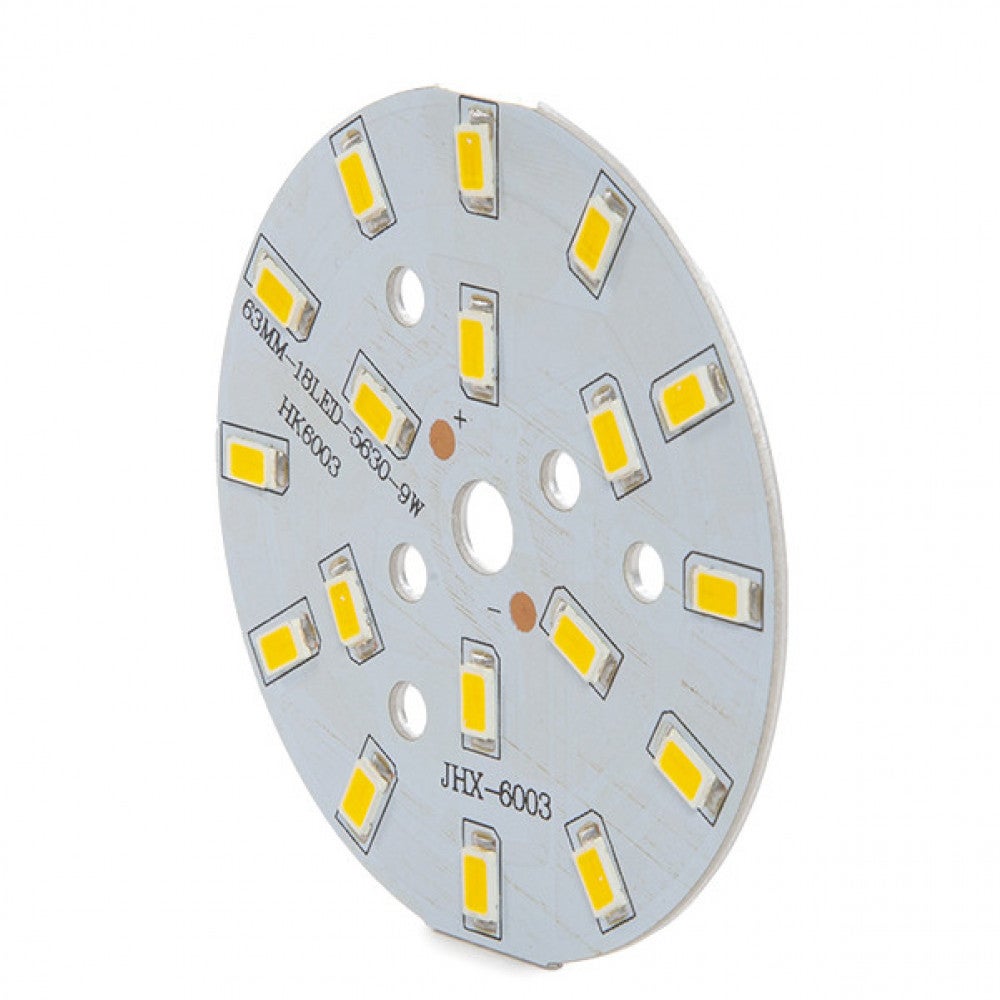 Módulo 9W 648Lm 3000ºK 18 LEDs Ø65Mm 50.000H [CH-PCBA9W-WW] | Leroy Merlin