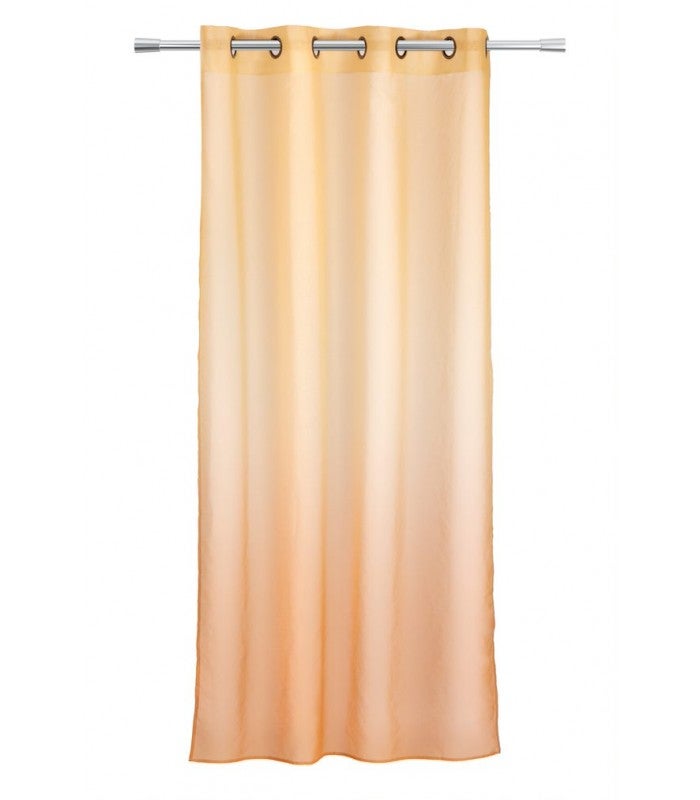 Voilage en dégradé "GRADIANT" - 140x240cm - Jaune | Leroy Merlin