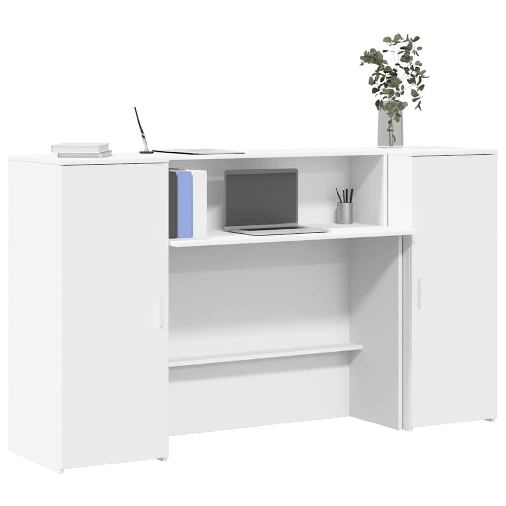Mostrador de recepción 180x50x103,5 cm madera de ingeniería | Leroy Merlin