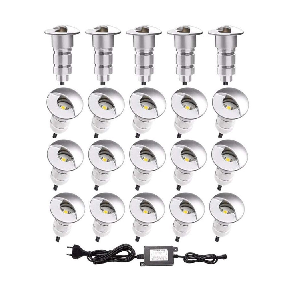 Pack Mini Focos LED Empotrables SP-E01 Todo Incluido | Leroy Merlin