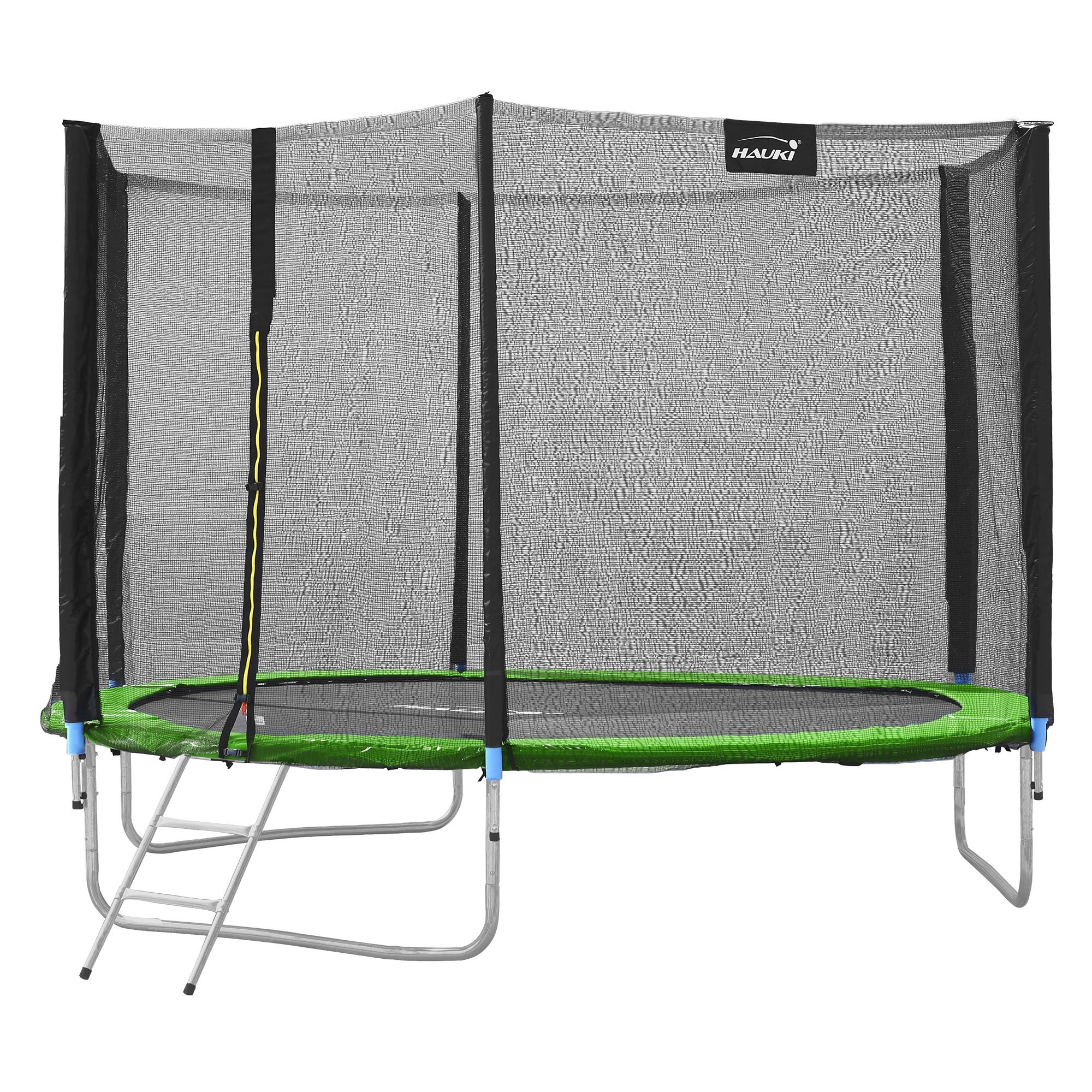 Trampolina zewnetrzna Hauki, Ø305 cm, zielona, test GS, okragla ...