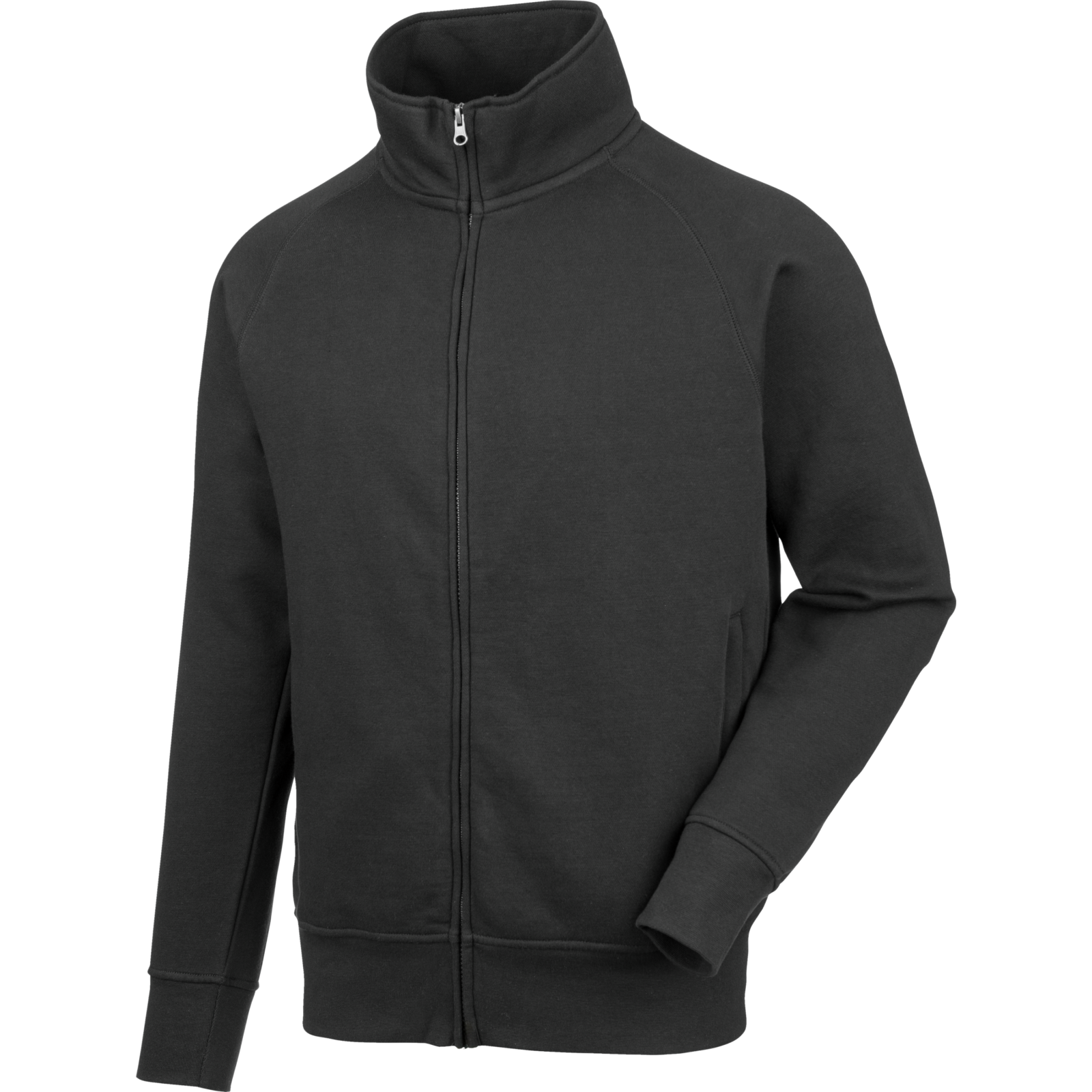 Sweat zippé JOB+ noir | Leroy Merlin