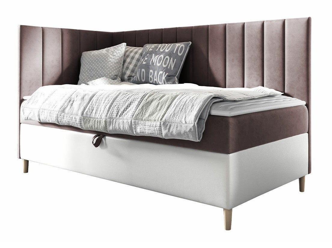 Lit continental Baltimore 164, Continental, Unique, Pourpre, 90x200 ...